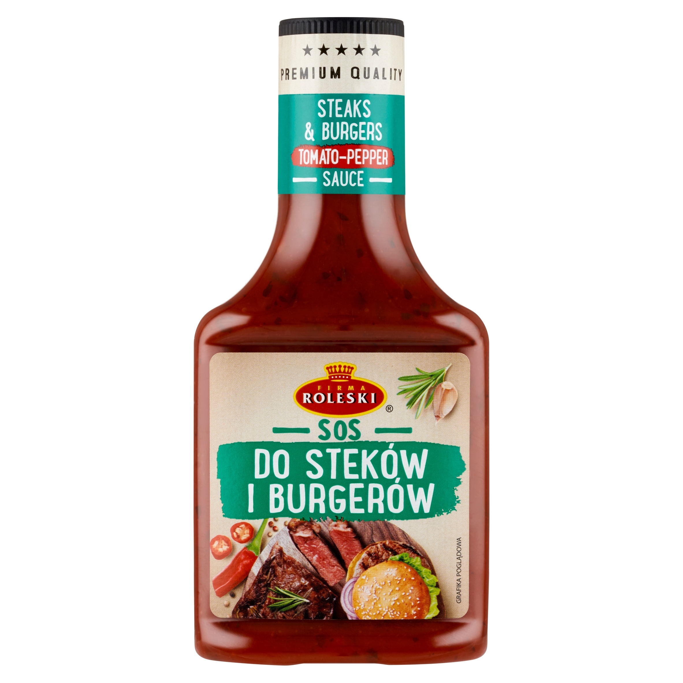 Sos Roleski do steków i burgerów 370 g 15508513870 - Allegro.pl