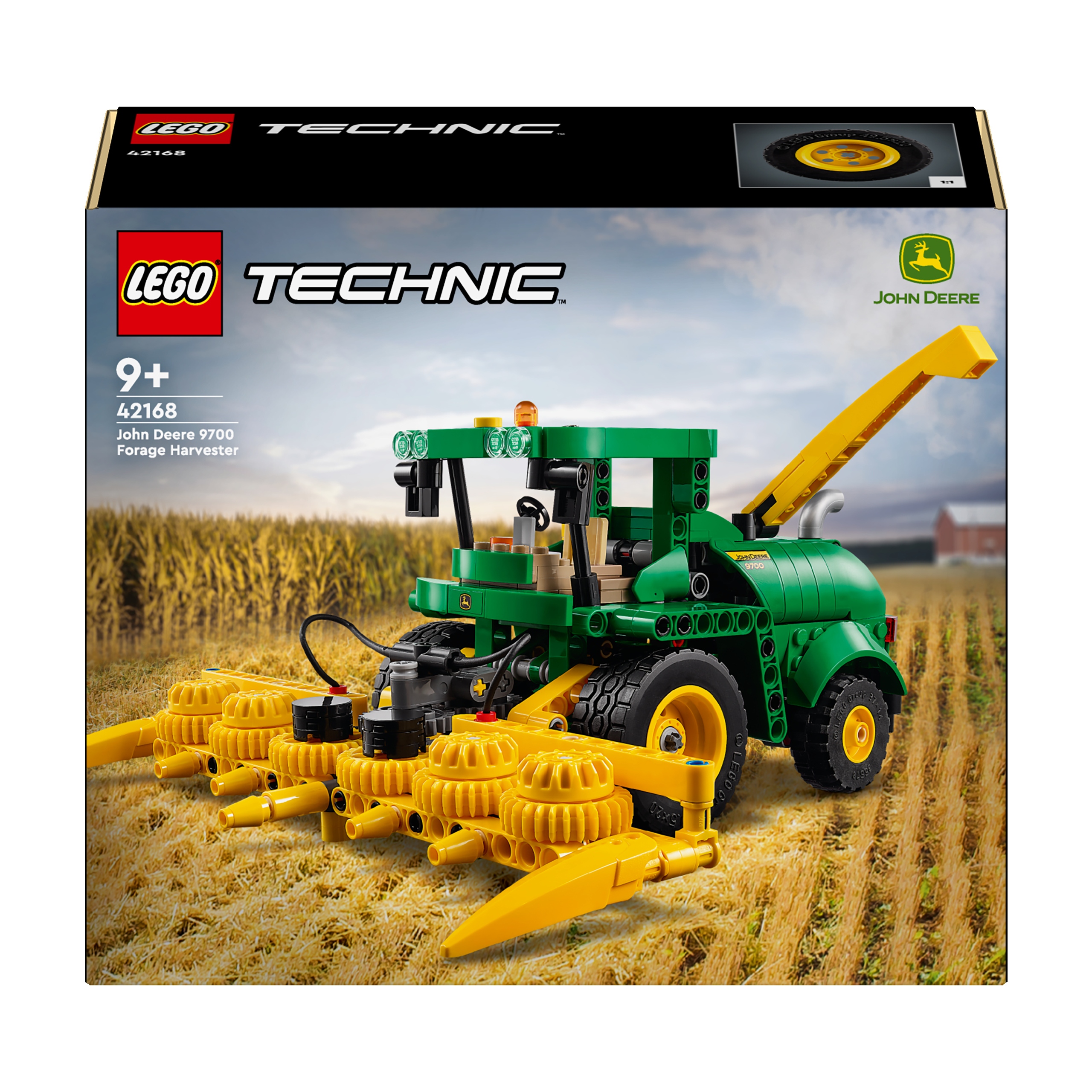 LEGO Technic 42168 Sieczkarnia samojezdna John Deere 9700 ...