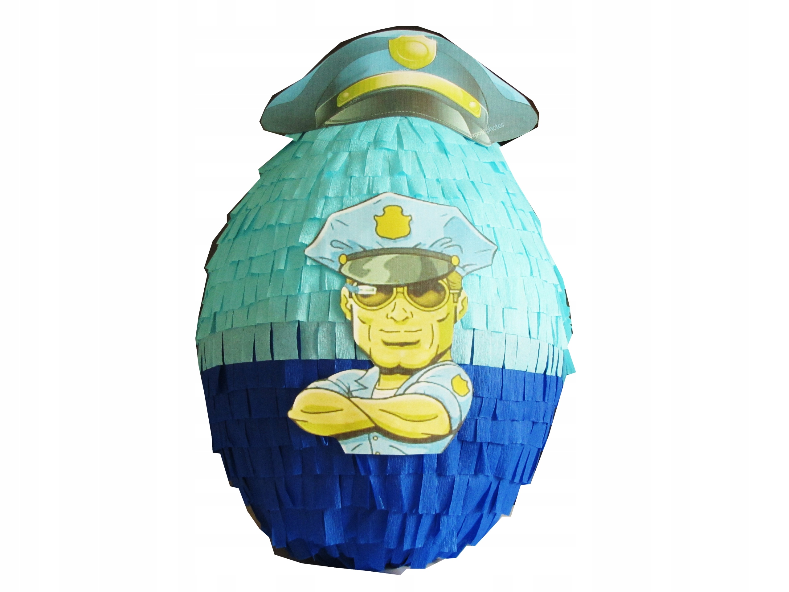 DUŻA PINIATA URODZINOWA POLICJA POLICJANT XL • Cena, Opinie • Piniaty ...