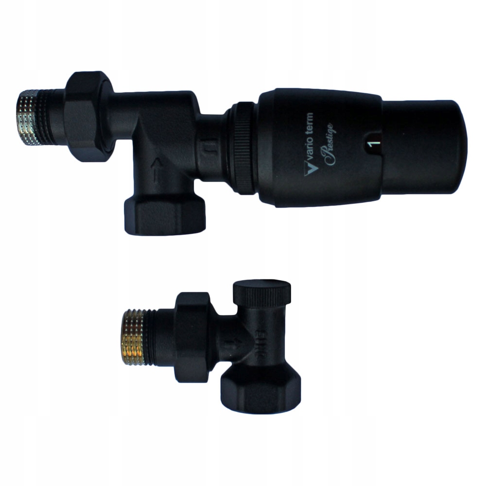 zestaw termostatyczny AXI - axialny, czarny struk. • Cena, Opinie ...