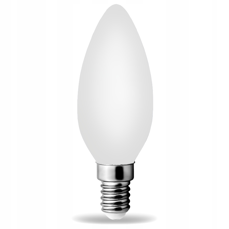 Żarówka LED E14 Filament 4W C35 ŚWIECA MLECZNA (ZS.031) • Cena, Opinie ... Żarówka LED E14 Filament 4W C35 ŚWIECA MLECZNA (ZS.031) • Cena, Opinie ...