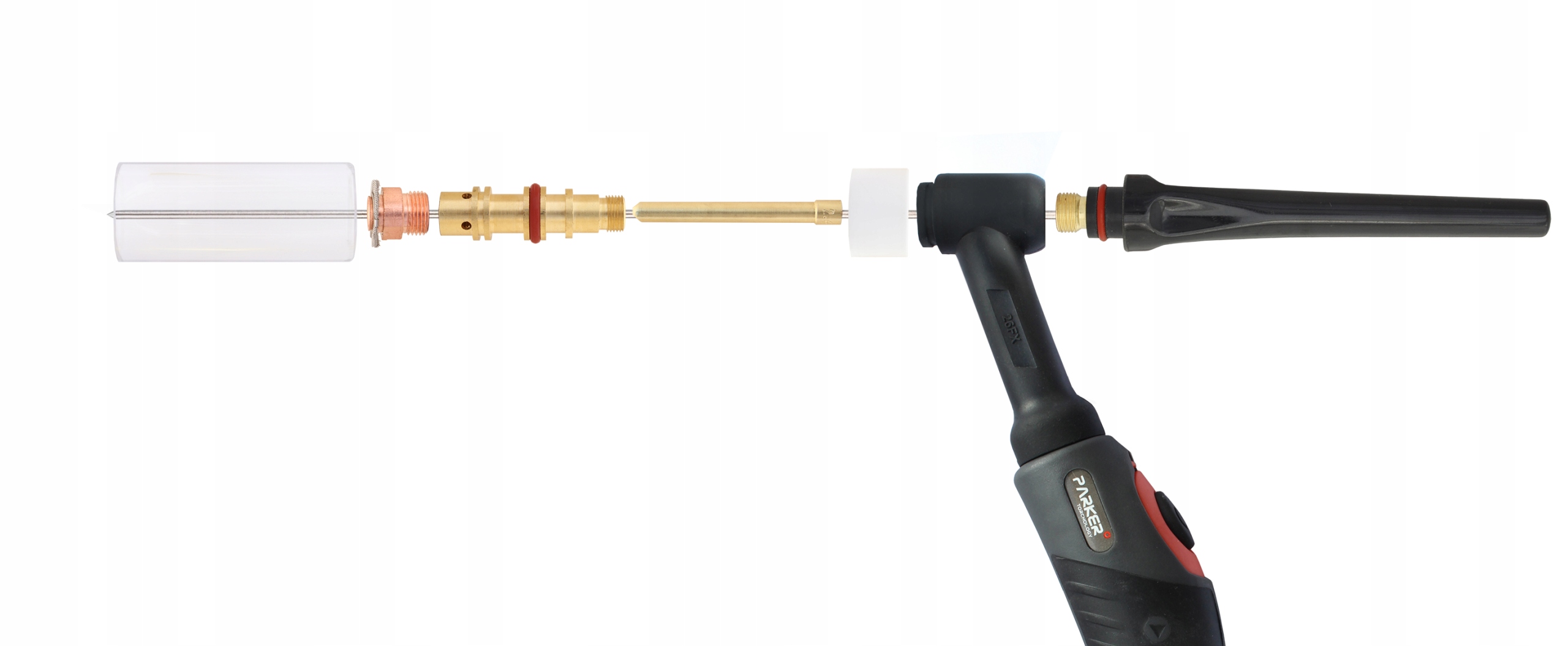 TIG SOCZEWKA GAZOWA PRZEZROCZYSTA PYREX 17/26/18 8334707959 - Allegro.pl