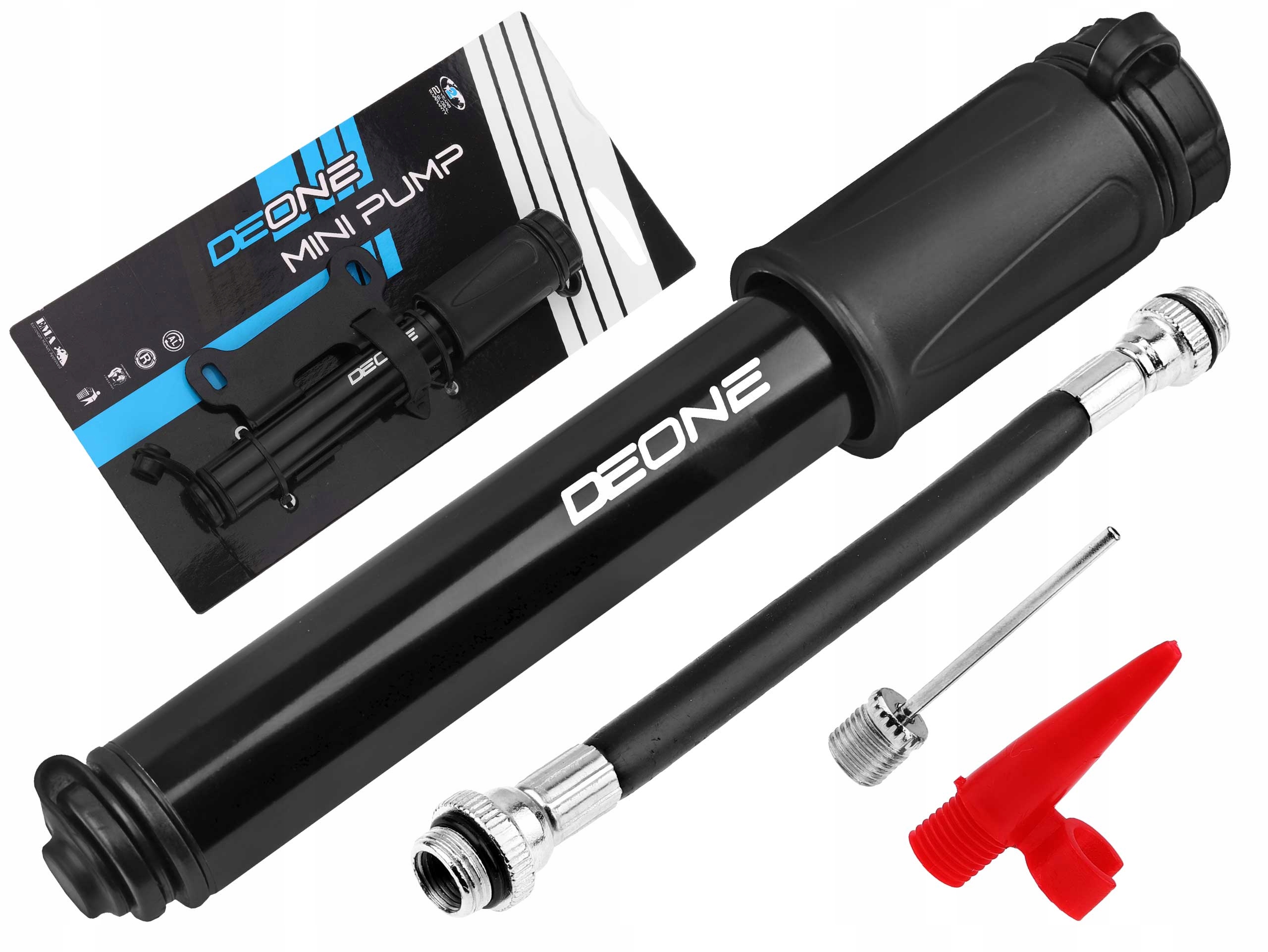 Pompka ręczna DeOne MINI czarny - 5901180291019 - 15340690764 - Allegro