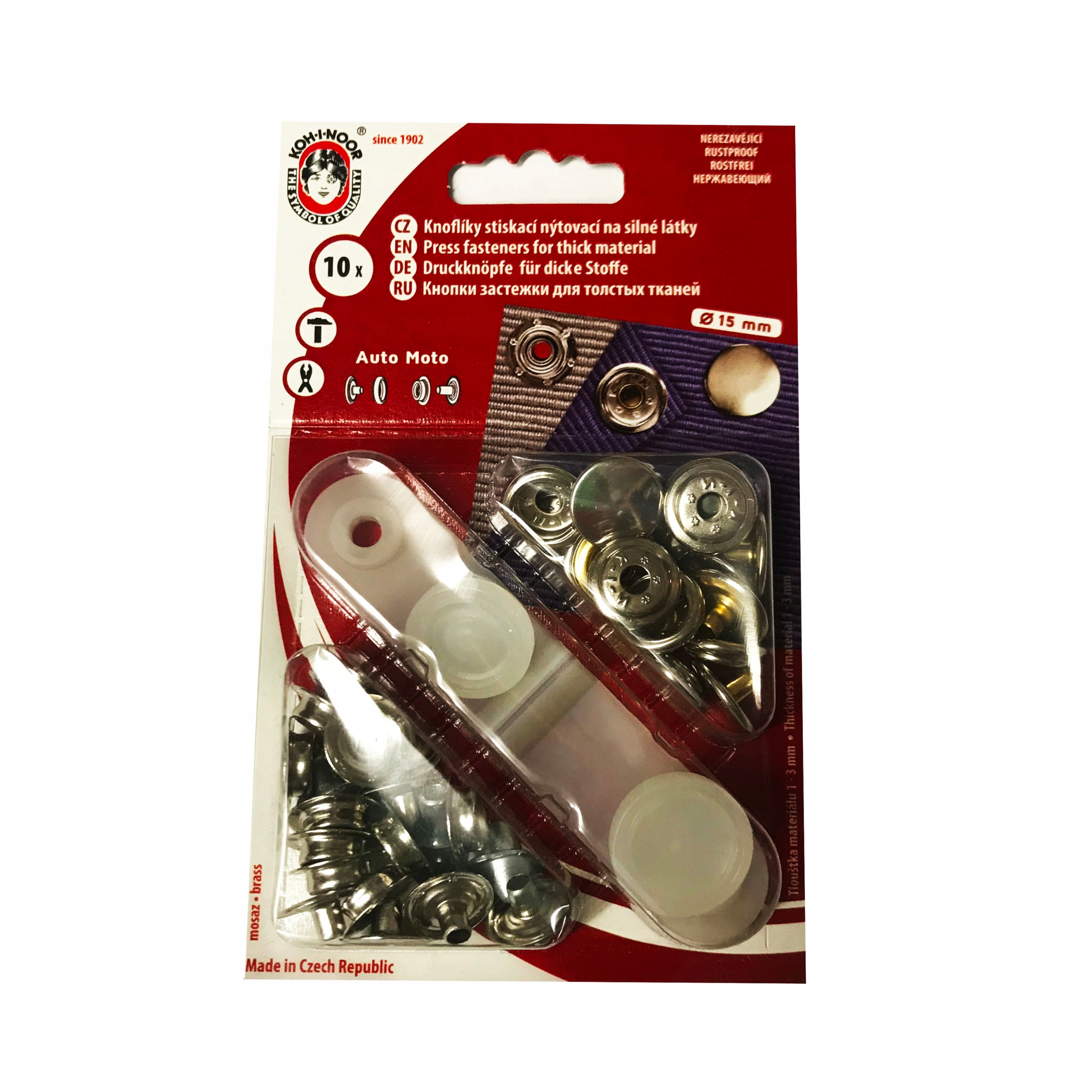 Napy Srebrne Fi 15 mm - porównaj ceny - Allegro.pl