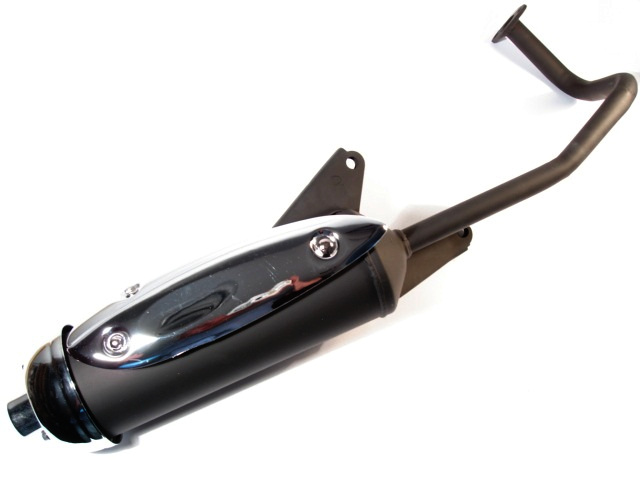 TŁUMIK WYDECH SKUTER 4T ZIPP QUEST ROMET GY6 7378714167 - Allegro.pl