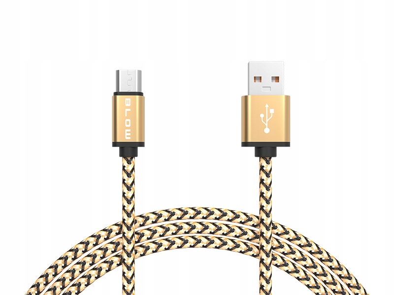Kabel USB - microUSB typ B Blow 1 m • Cena, Opinie - Allegro
