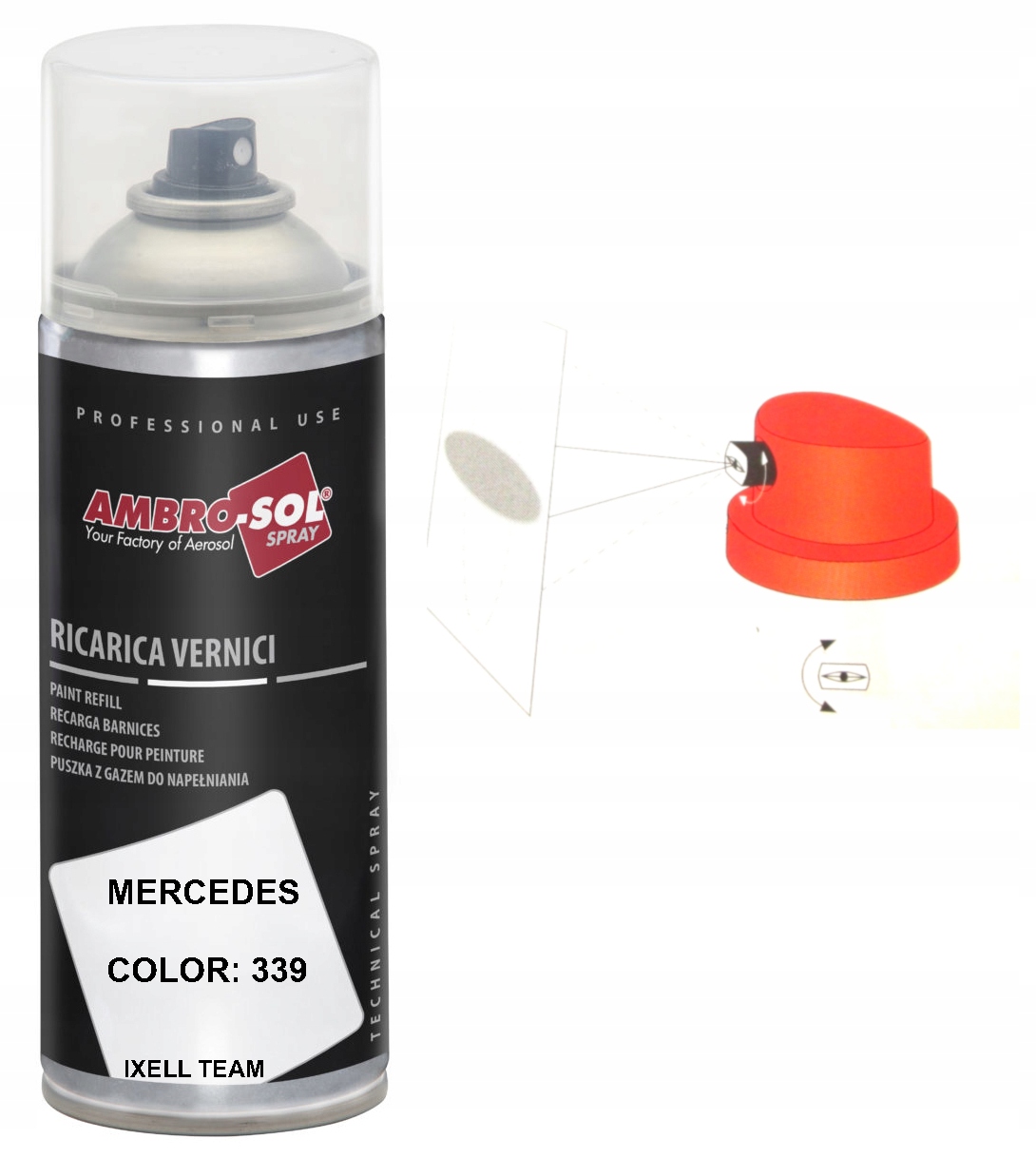 LAK SPRAY NA OPRAVU AUTA VŠETKY farby 47 za 10.09EUR - Allegro