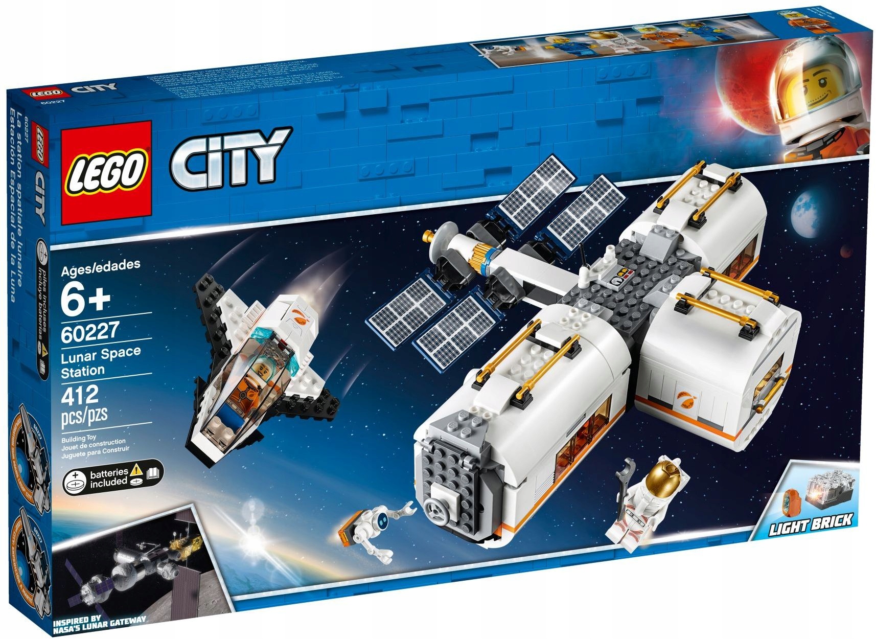LEGO CITY 60227 STACJA KOSMICZNA RAKIETA PROM KOSM (5702016370478 ...