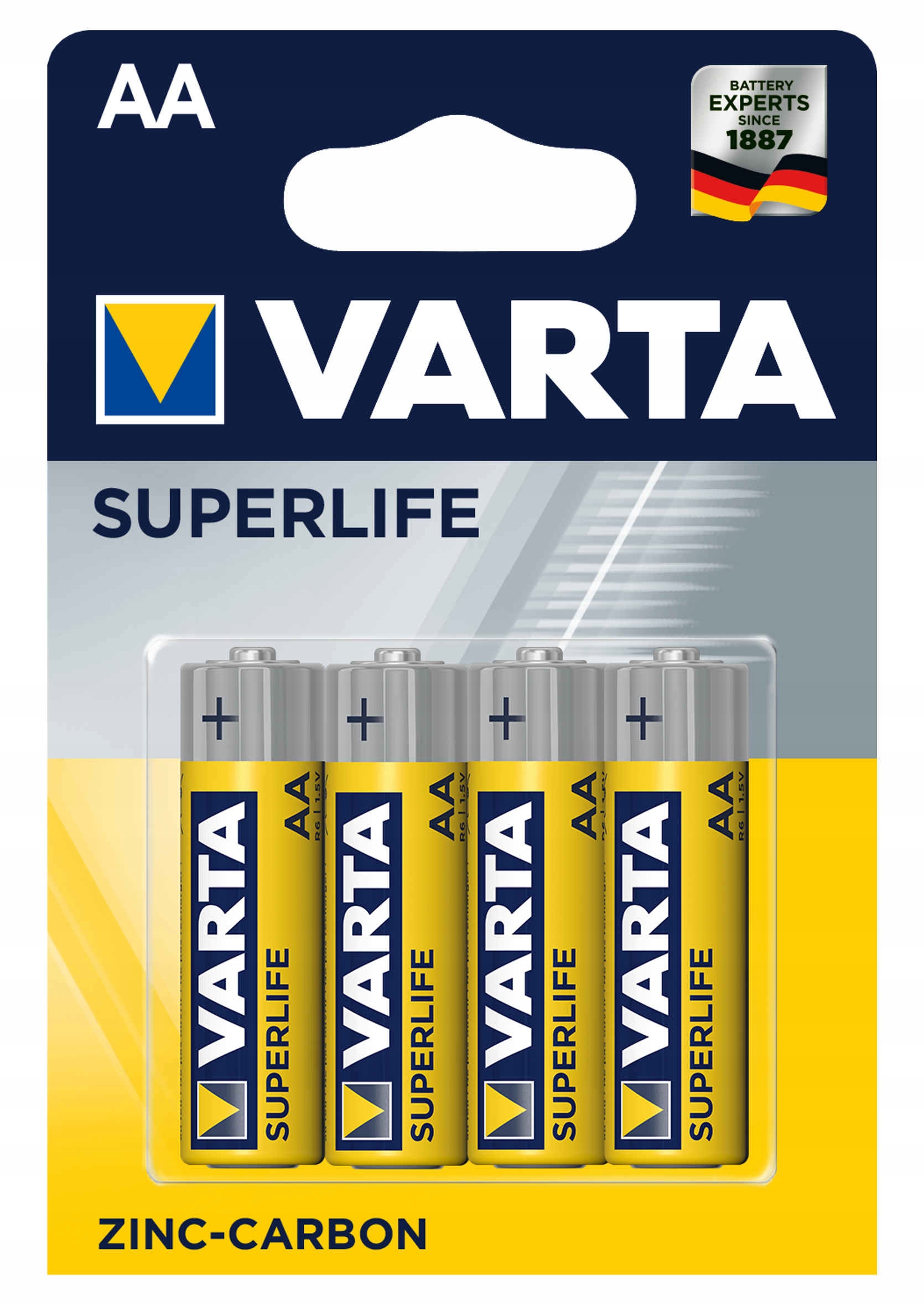 BATERIE PALUSZKI VARTA SUPERLIFE AA R6 4szt - Sklep, Opinie, Cena w Allegro
