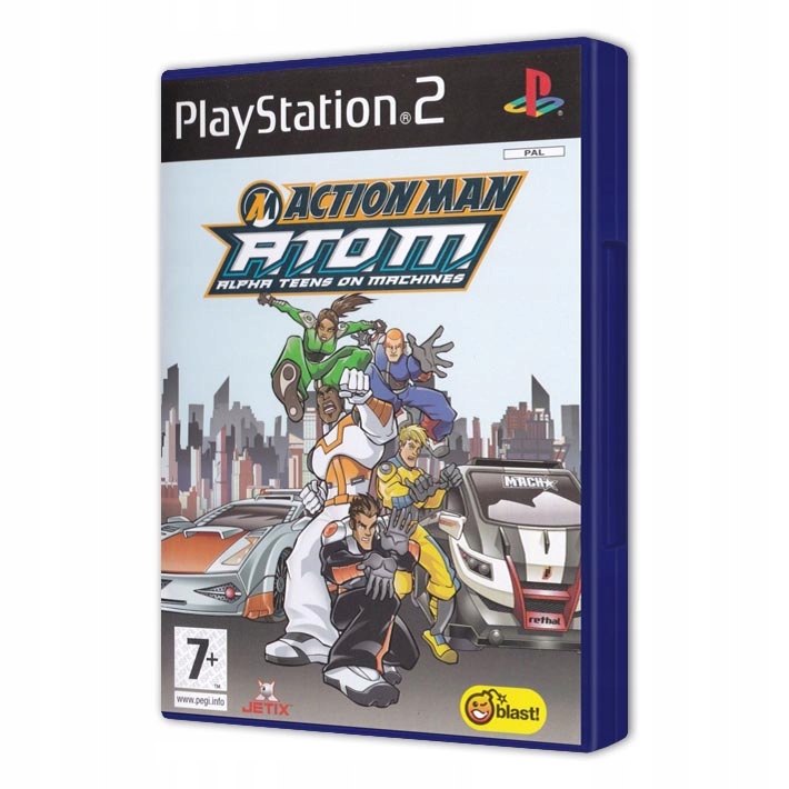 ACTION MAN A.T.O.M. ALPHA TEENS ON MACHINES PS2 - Stan: Używany 14.90PLN - Sklepy, Opinie, Ceny ...