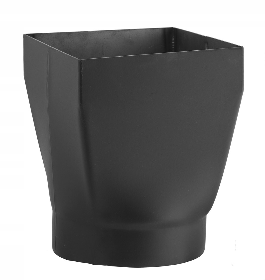 Redukcja kwadratowa okrągła 200x200 fi 200 mm (RDkw200x200/200-CZ2 ...