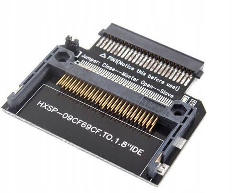 Adapter 1.8 cala CF na IDE 50 PIN SSD - Sklep, Opinie, Cena w Allegro.pl