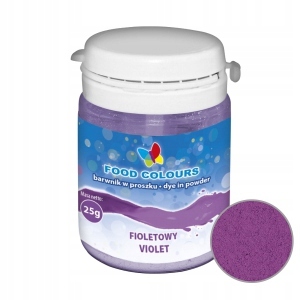 Barwnik Spożywczy w Proszku 25 g FIOLETOWY 7789865198 - Allegro.pl
