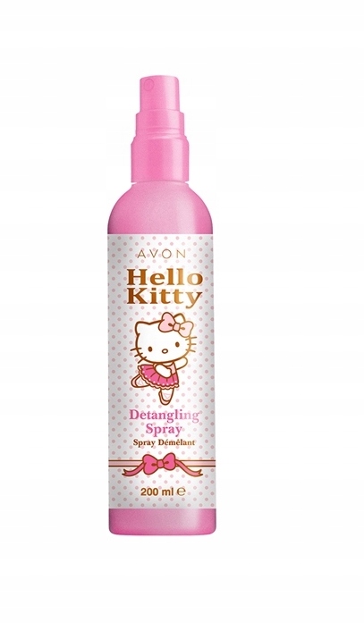 AVON HELLO KITTY SPRAY DO ROZCZESYWANIA WŁOSÓW 200 - 7804979644 ...