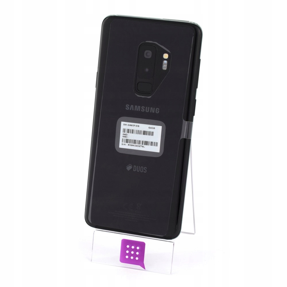 SAMSUNG G965F GALAXY S9 PLUS 64GB DUAL SIM CZARNY - 7955987545 ...