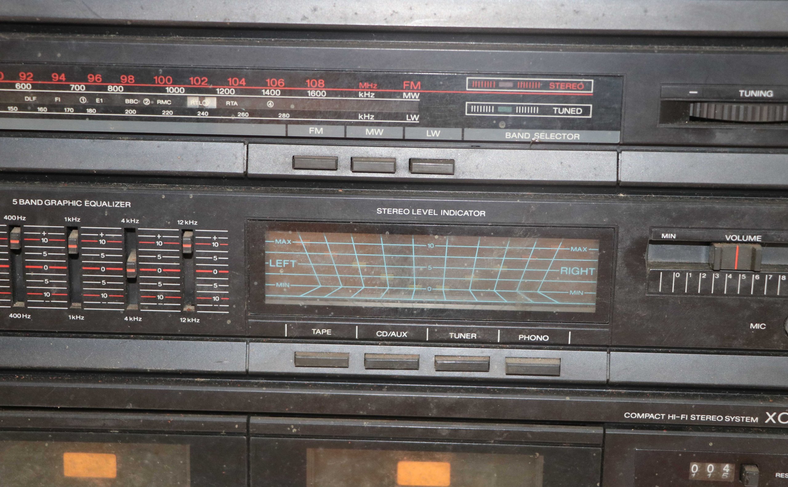 wieża SONY compact HI-FI STEREO SYSTEM XO-D1 dobra - 7267736199 ...