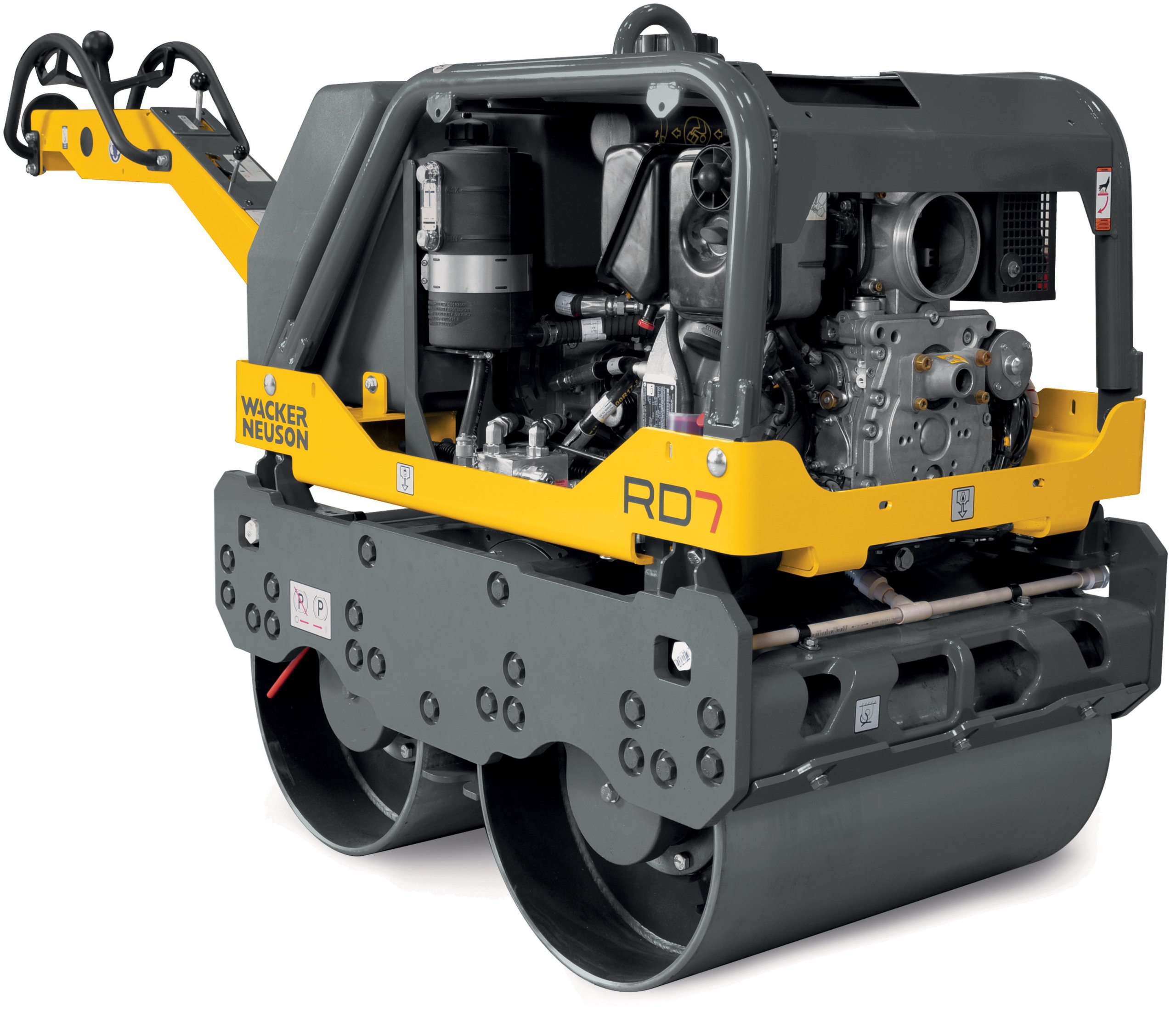 WALEC TANDEMOWY PROWADZONY WACKER NEUSON RD7 HE - 7210814468 ...