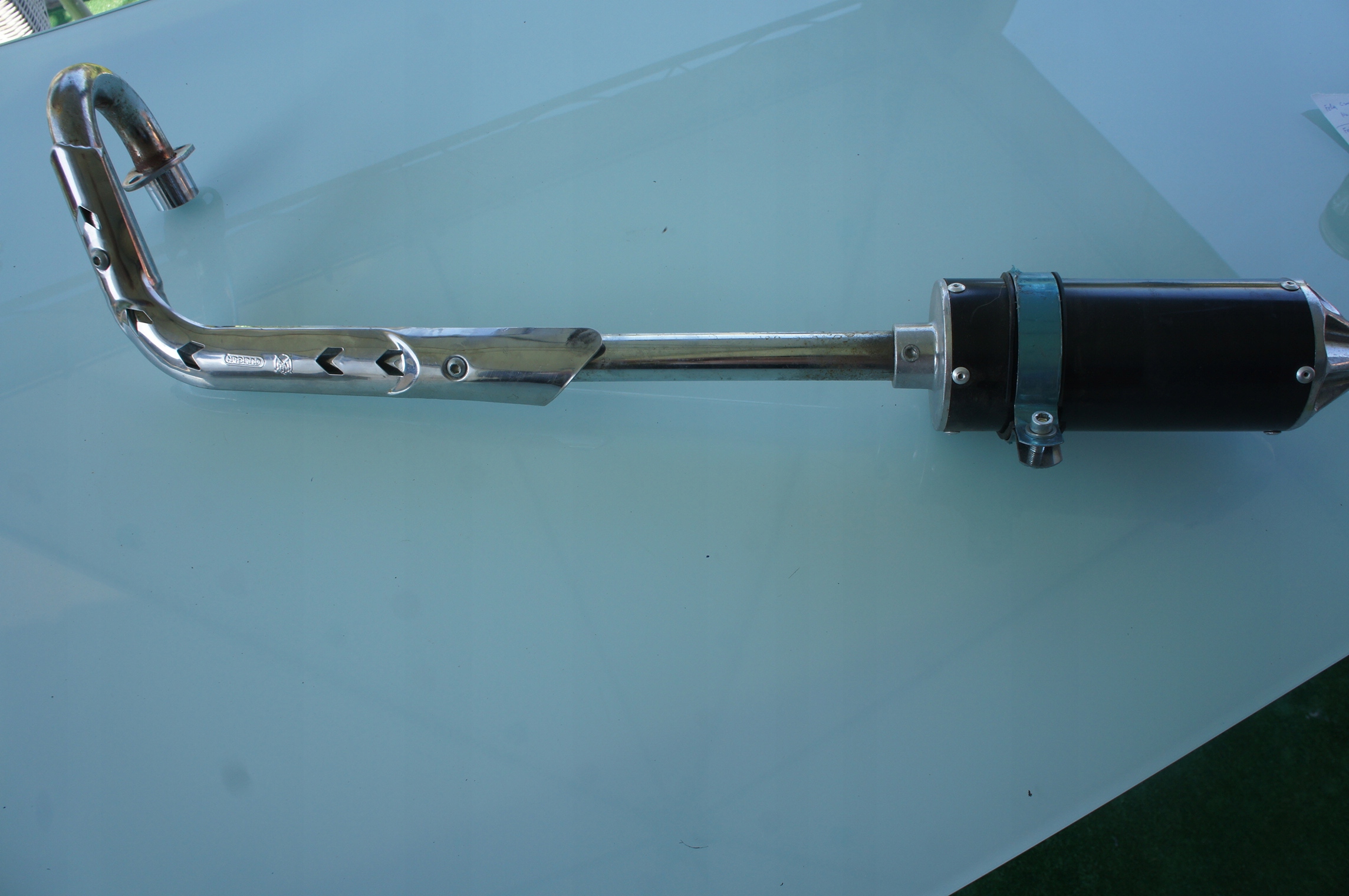 TŁUMIK WYDECH CROSS 4T 110 125 - 7853280965 - oficjalne archiwum allegro