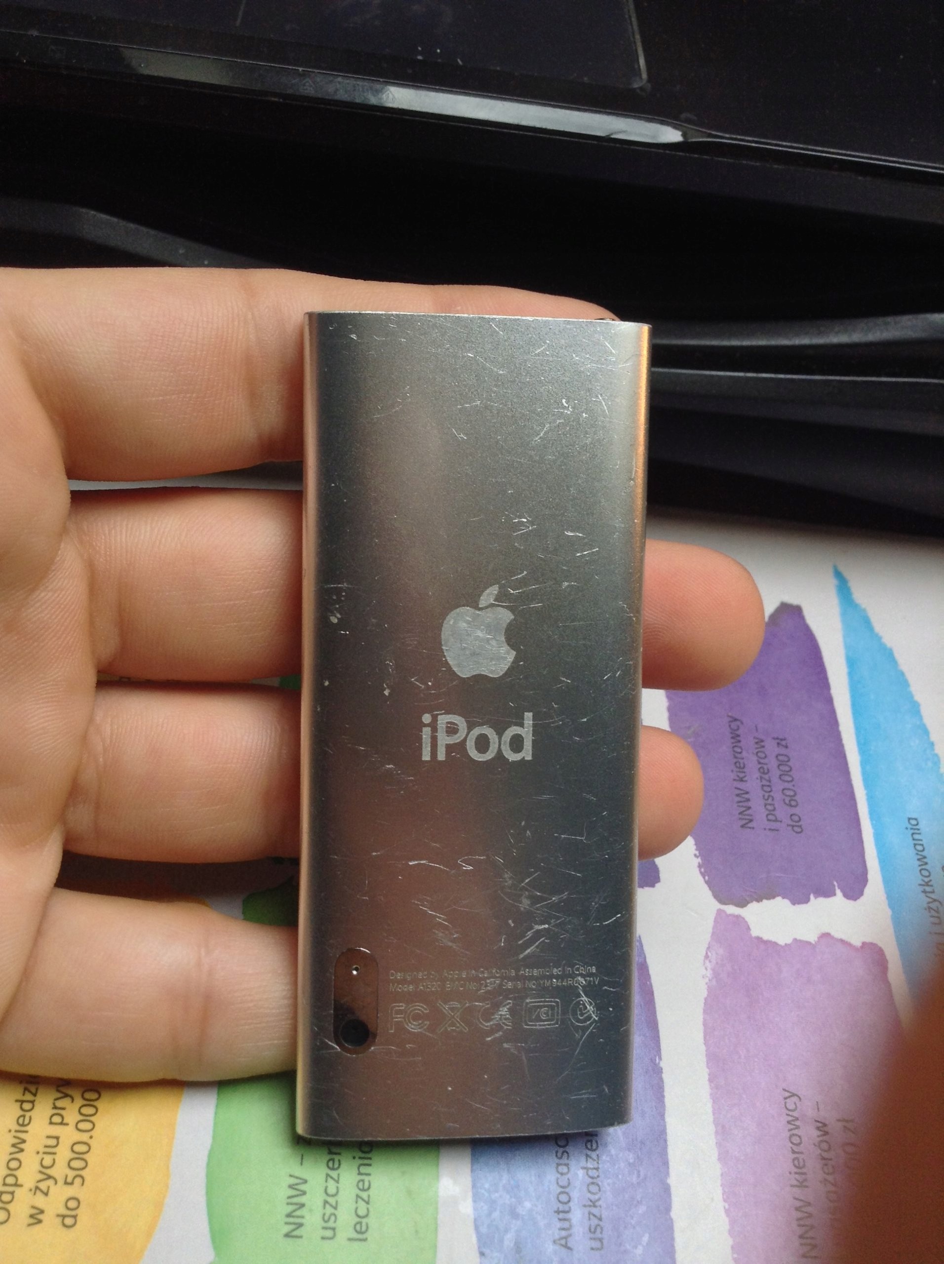 iPod Nano 5G 8GB A1320 APPLE SILVER - 7418792713 - oficjalne archiwum ...
