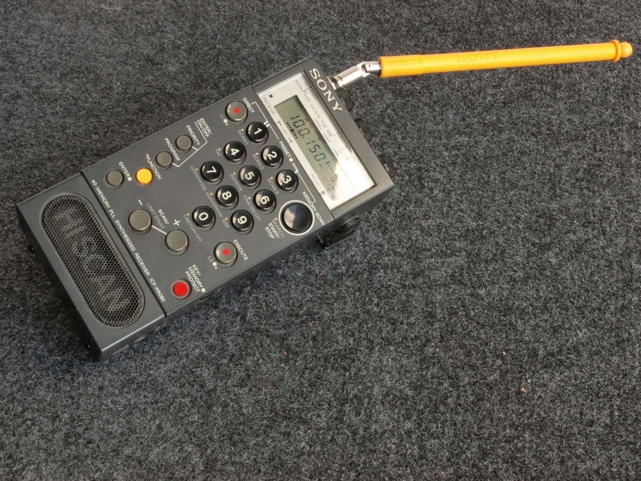 Radio globalne SONY HI SCAN ICF-PRO80 1987 rok - 7934538132 - oficjalne ...