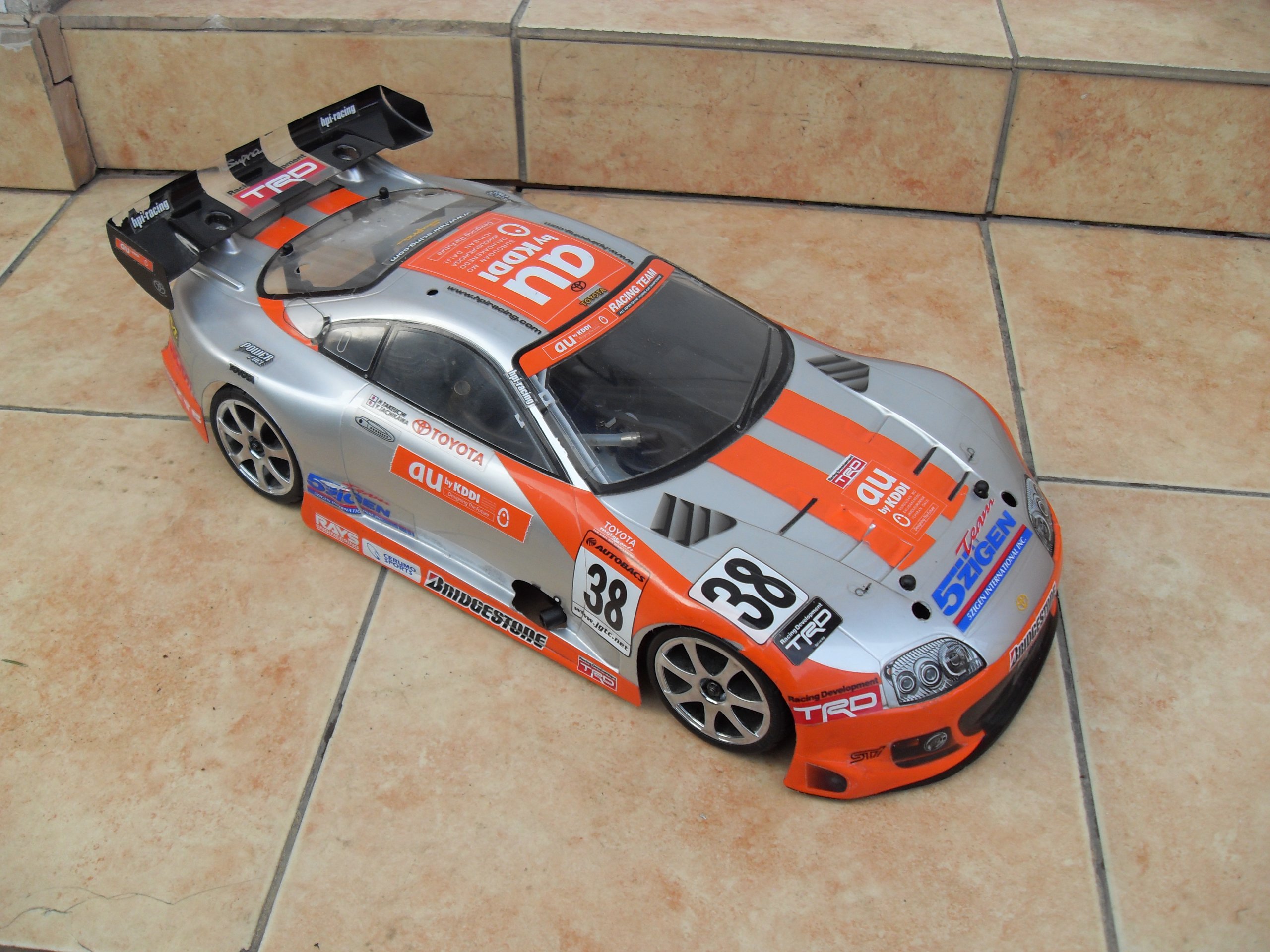HPI RS4 ON ROAD 1:10 4WD NITRO MODEL RC SPALINOWY - 7970128022 ...