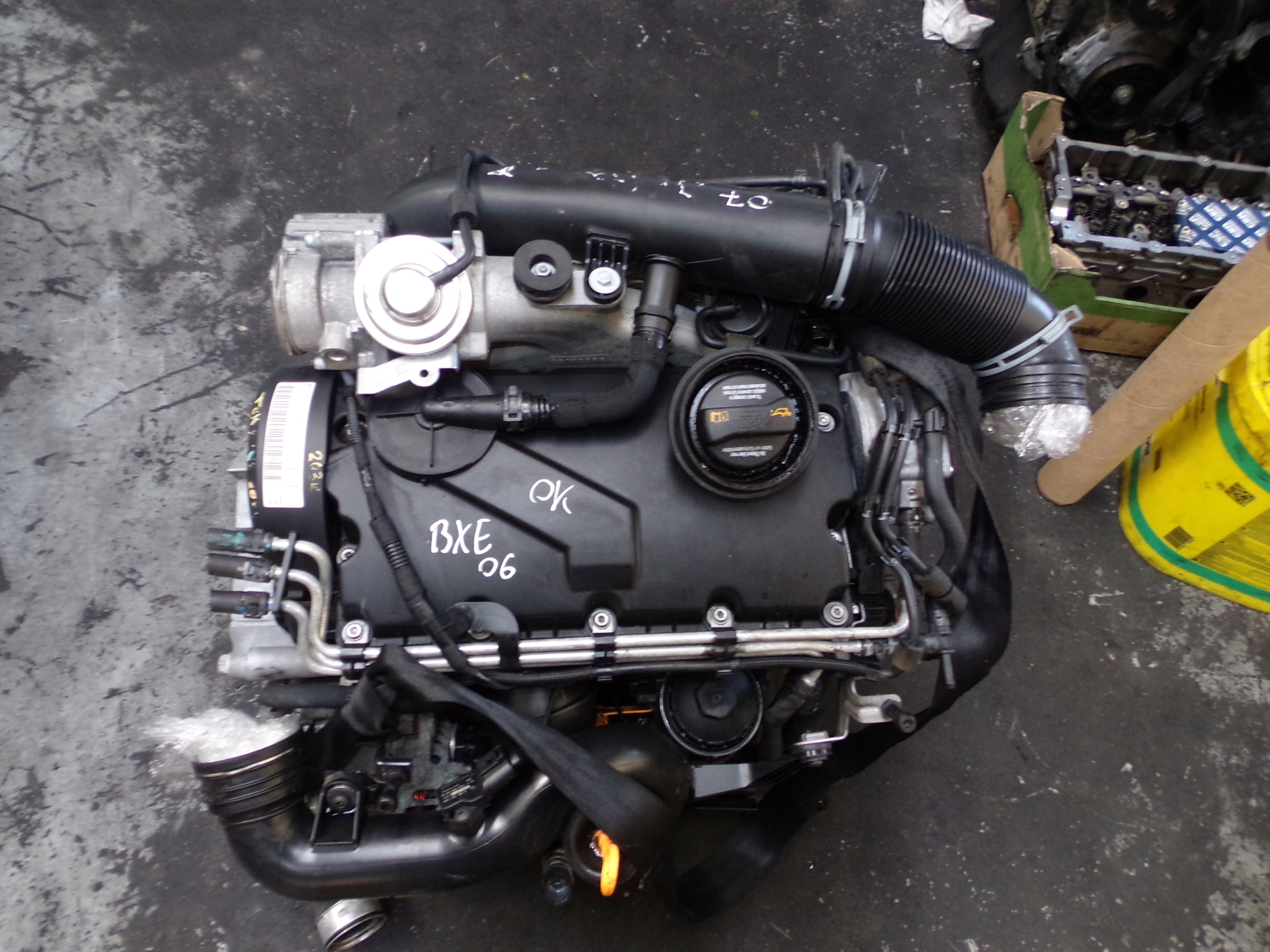 silnik VW Golf 5 Touran Leon 1.9 TDI BKC BXE - 7708003731 - oficjalne ...