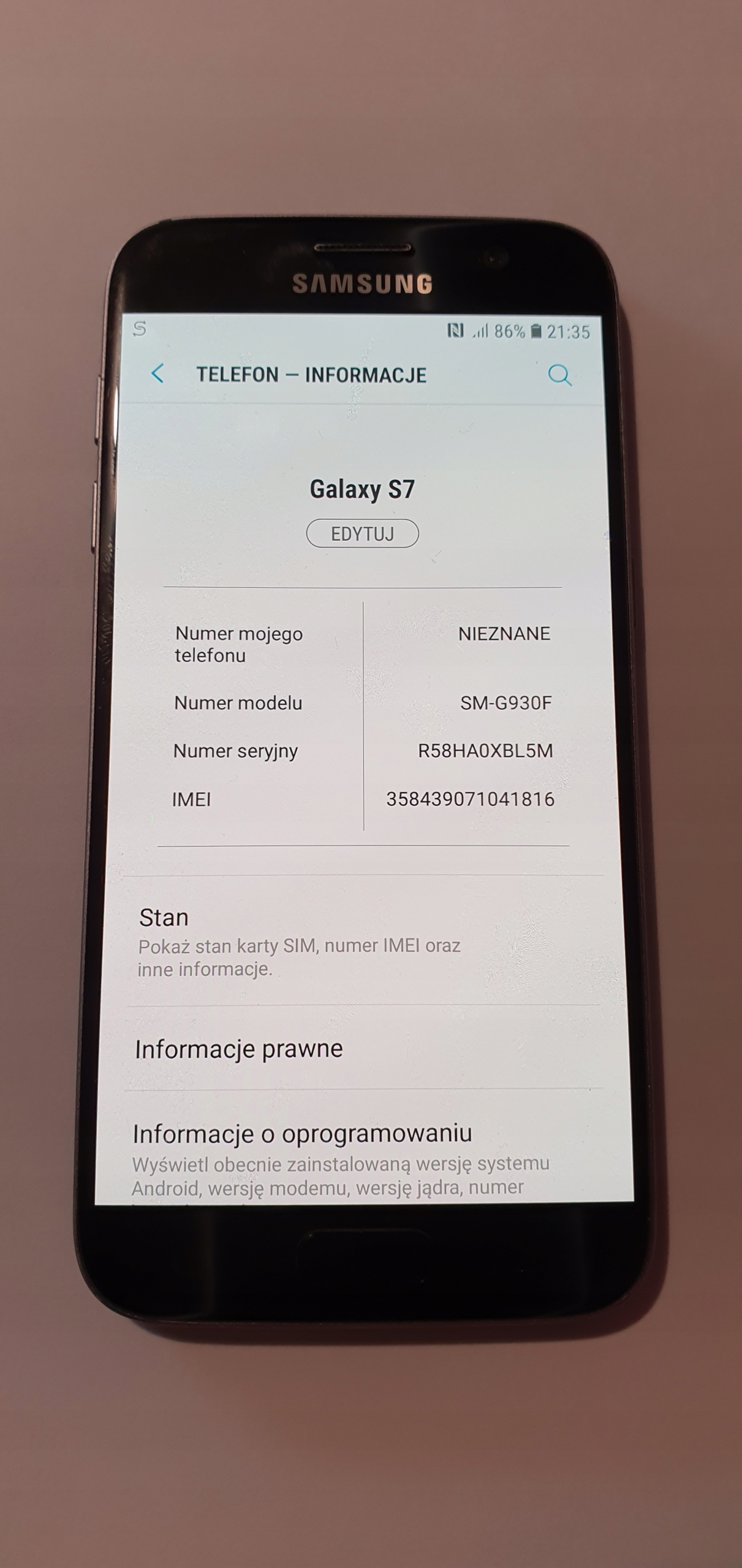 Samsung Galaxy S7 SM-G930f 32GB Orange - 7987000092 - oficjalne ...