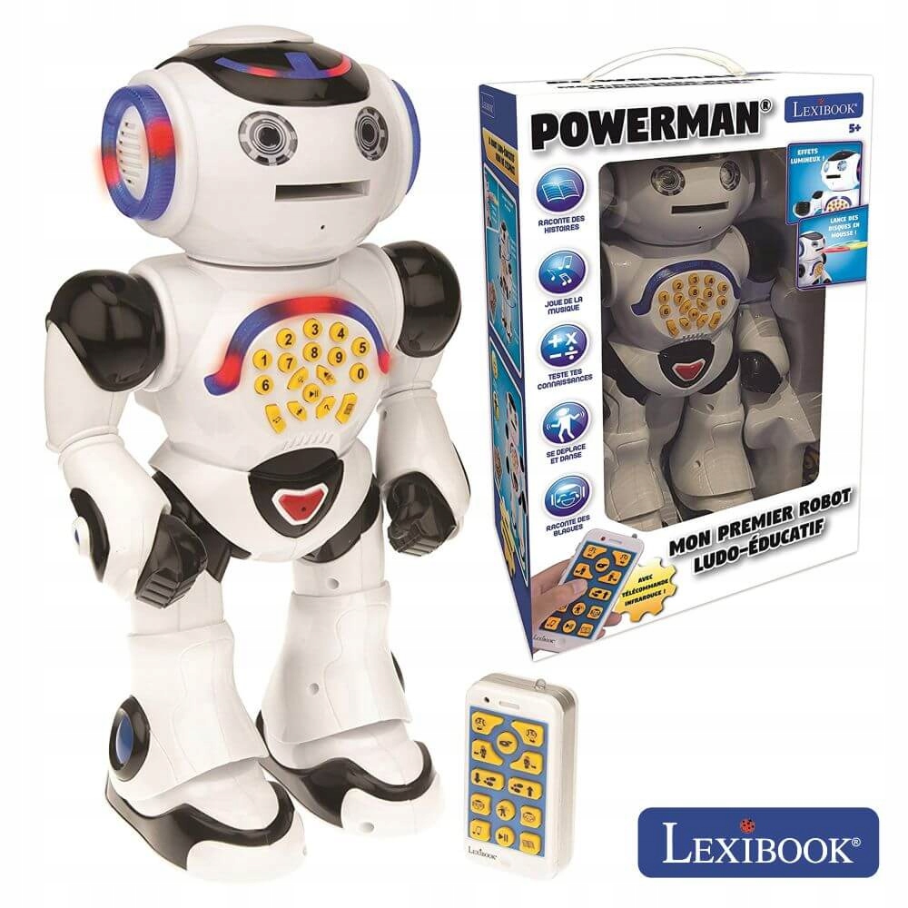 Lexibook Robot Powerman edukacyjny 40cm rozmawia - 7826357321 ...