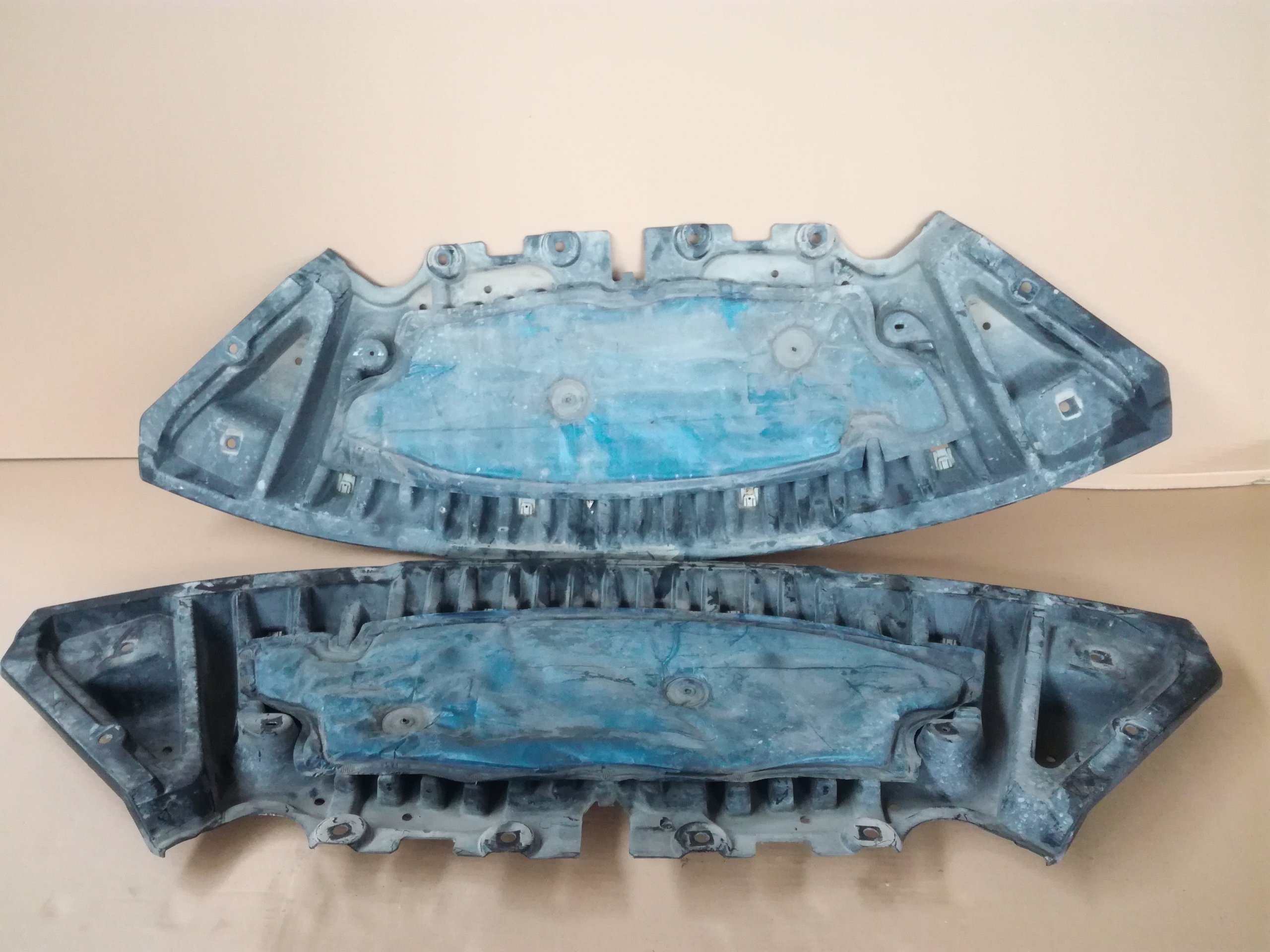 MERCEDES GLK OSŁONA PŁYTA POD ZDERZAK A2045201523 - 7406551002 ...