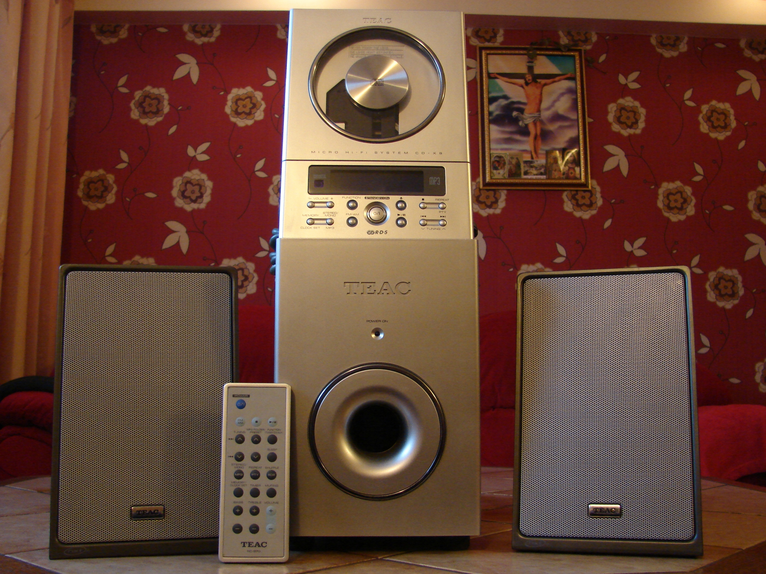 TEAC mikro HI-FI System*CD-X9* MP3*ŚWIETNY ZESTAW! - 7834419439 ...