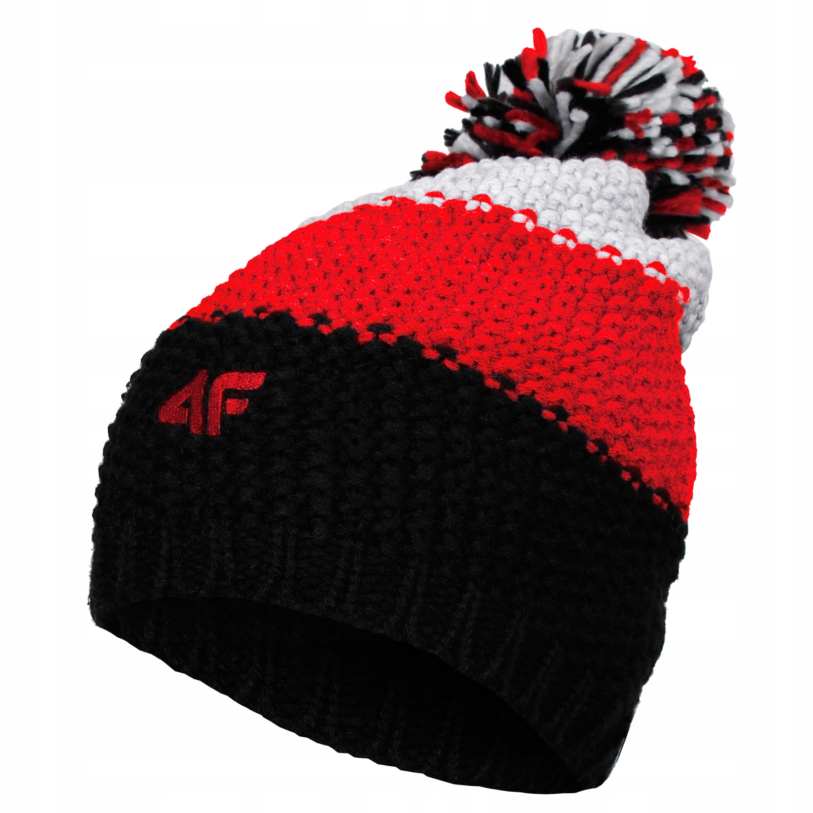 4F CZAPKA MĘSKA ZIMOWA Z18 CAM011 Z POMPONEM L/XL - 7630680165 ... 4F CZAPKA MĘSKA ZIMOWA Z18 CAM011 Z POMPONEM L/XL - 7630680165 ...
