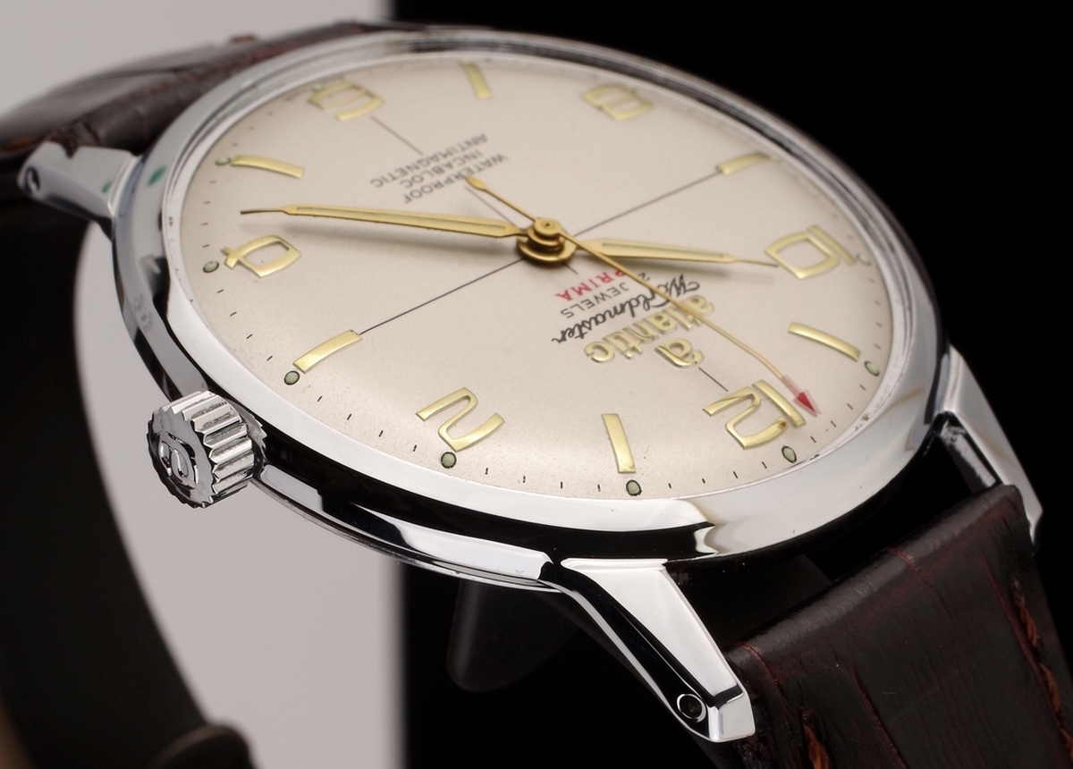 zegarek ATLANTIC Worldmaster PRIMA lata 60te IGŁA - 7061275399 ...