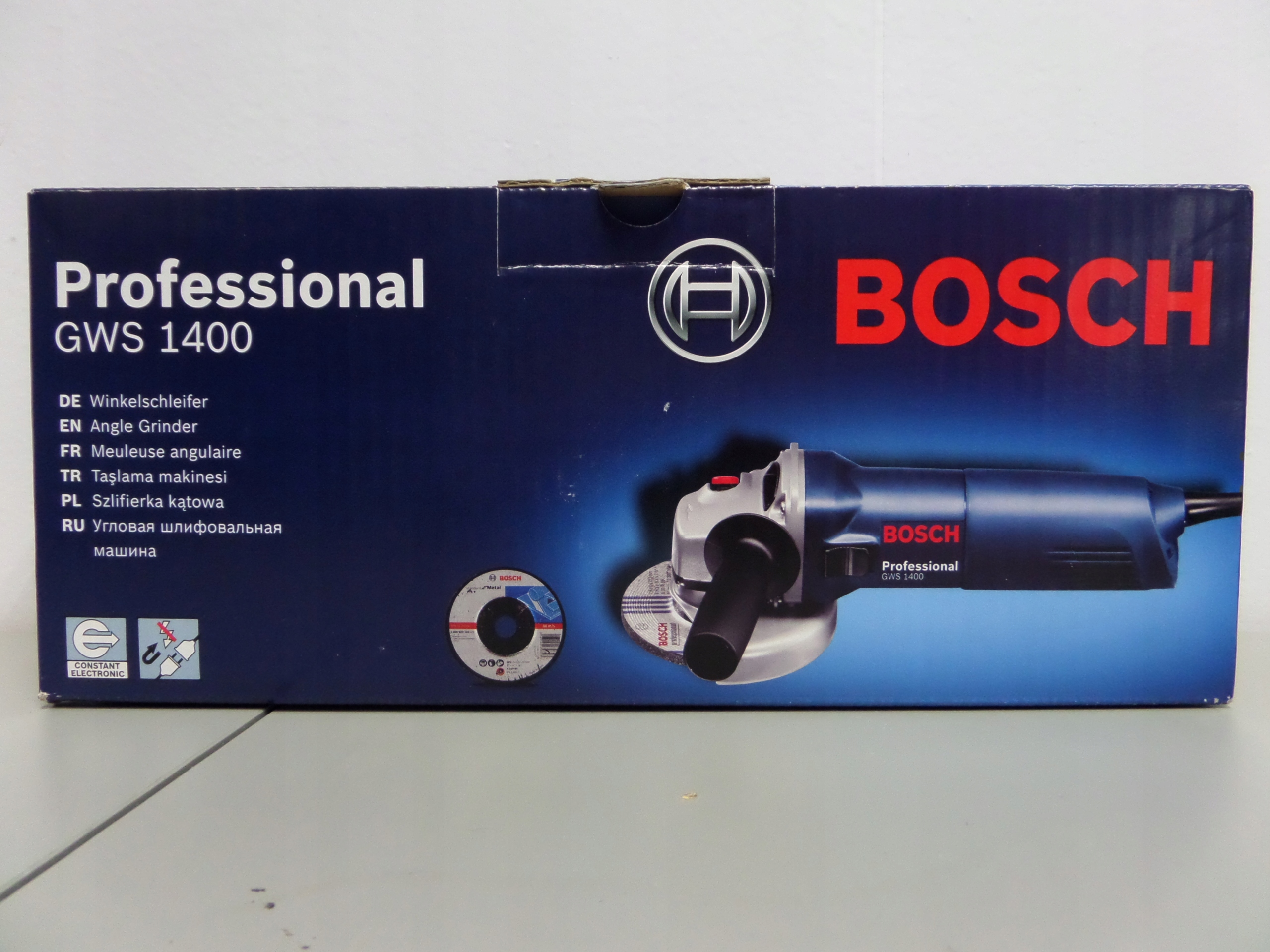 BOSCH GWS 1400 PROFESSIONAL 43561T - 7723900371 - oficjalne archiwum allegro