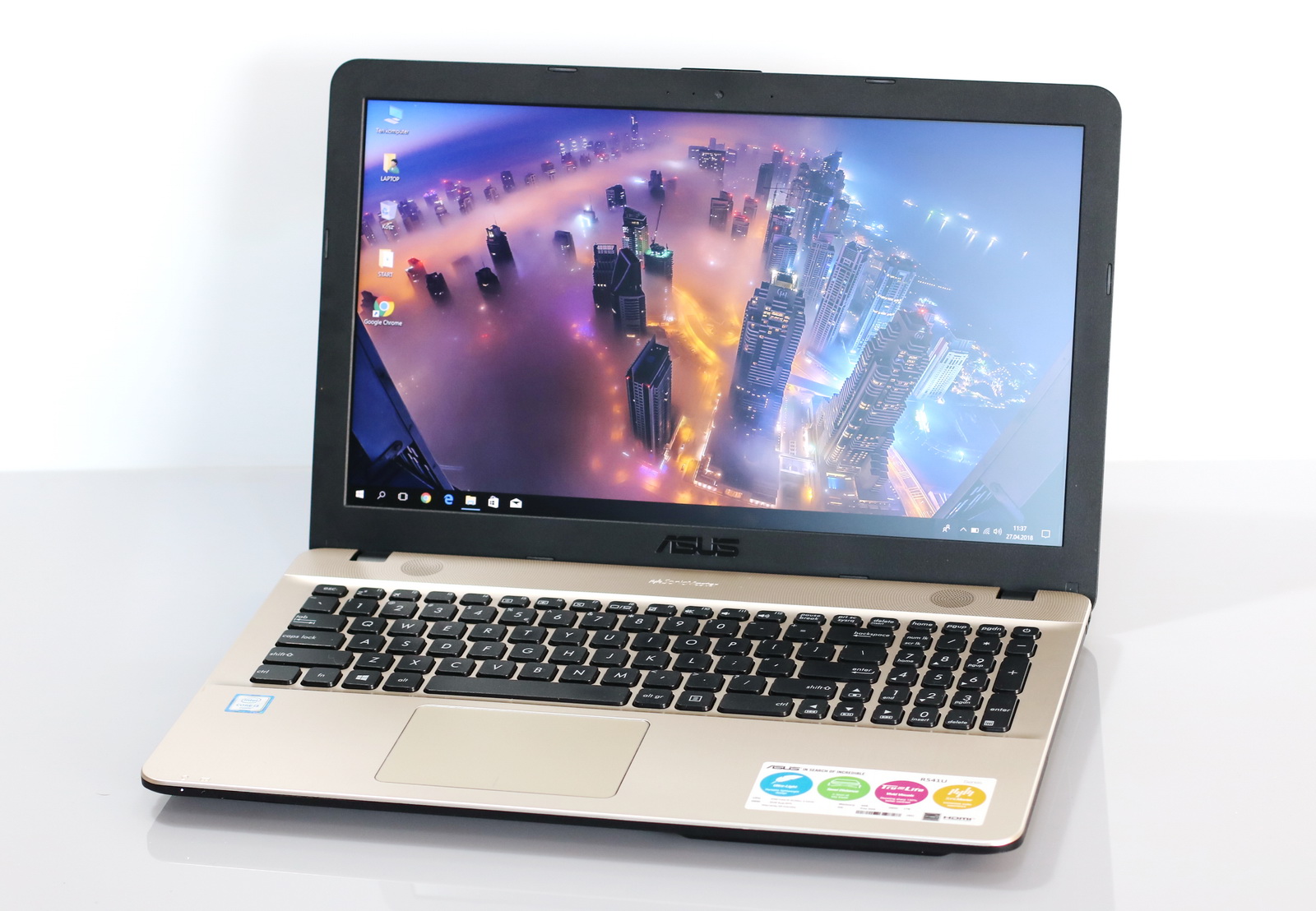 ZŁOTY LAPTOP ASUS R541U SSD120 i3-6100U FHD 4GB ! - 7805575014 ...