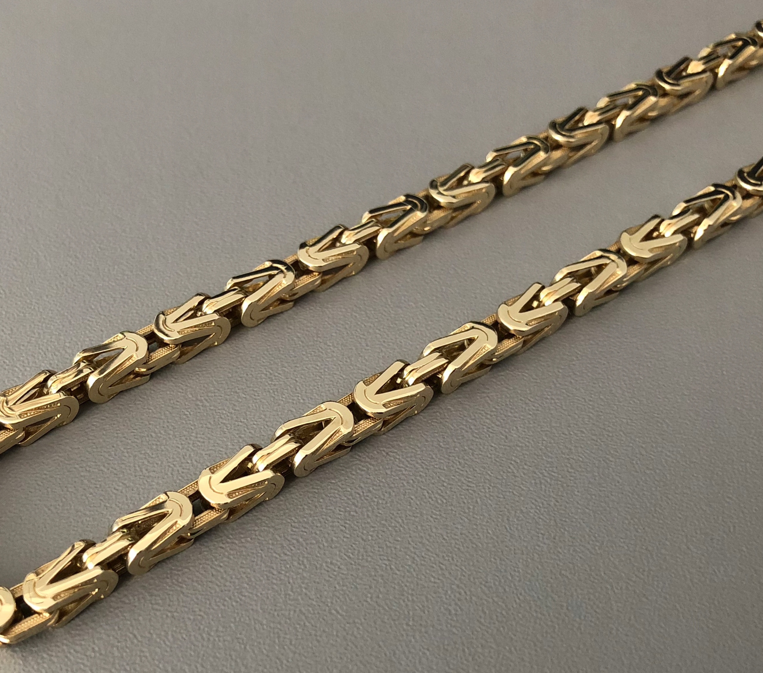 Splot Królewski 100,71g ! Złoty łańcuszek męski! - 7791891693 ...