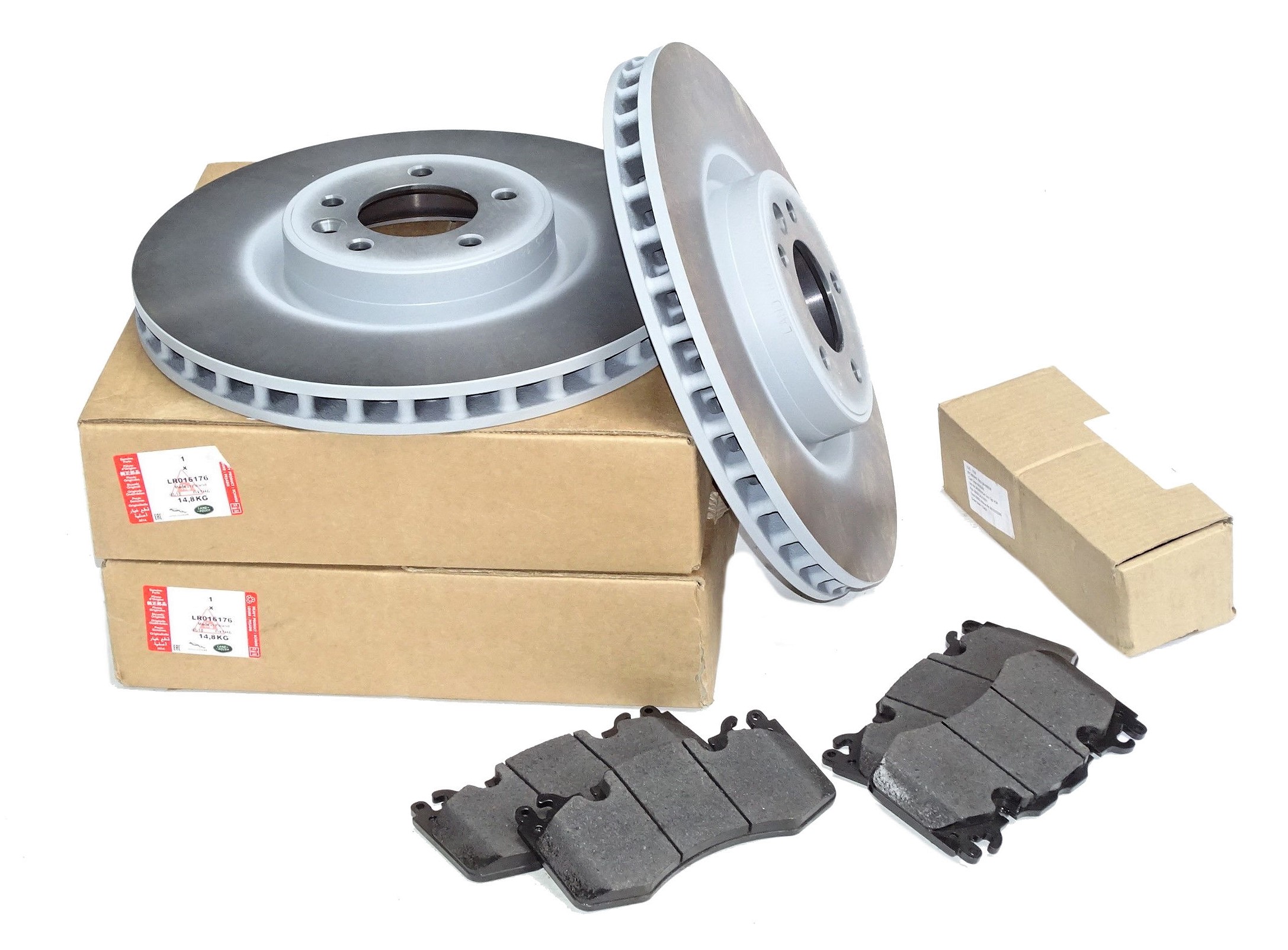 TARCZE KLOCKI RANGE ROVER SPORT 5.0 V8 SC - 7269266158 - oficjalne ...