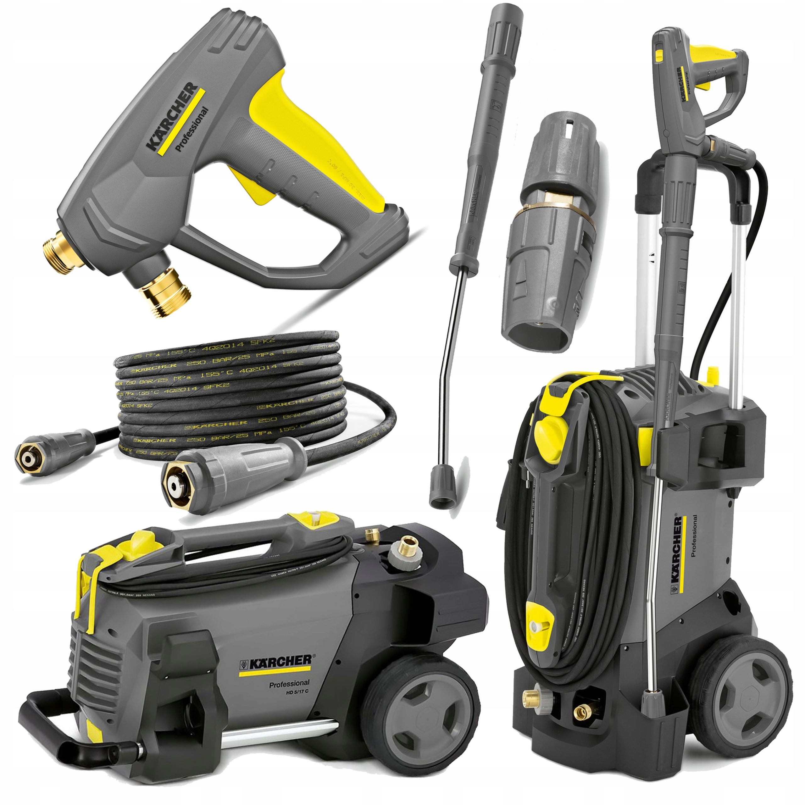MYJKA CIŚNIENIOWA KARCHER HD 5/17 PROFESJONALNA XL - 7937595619 - oficjalne archiwum allegro