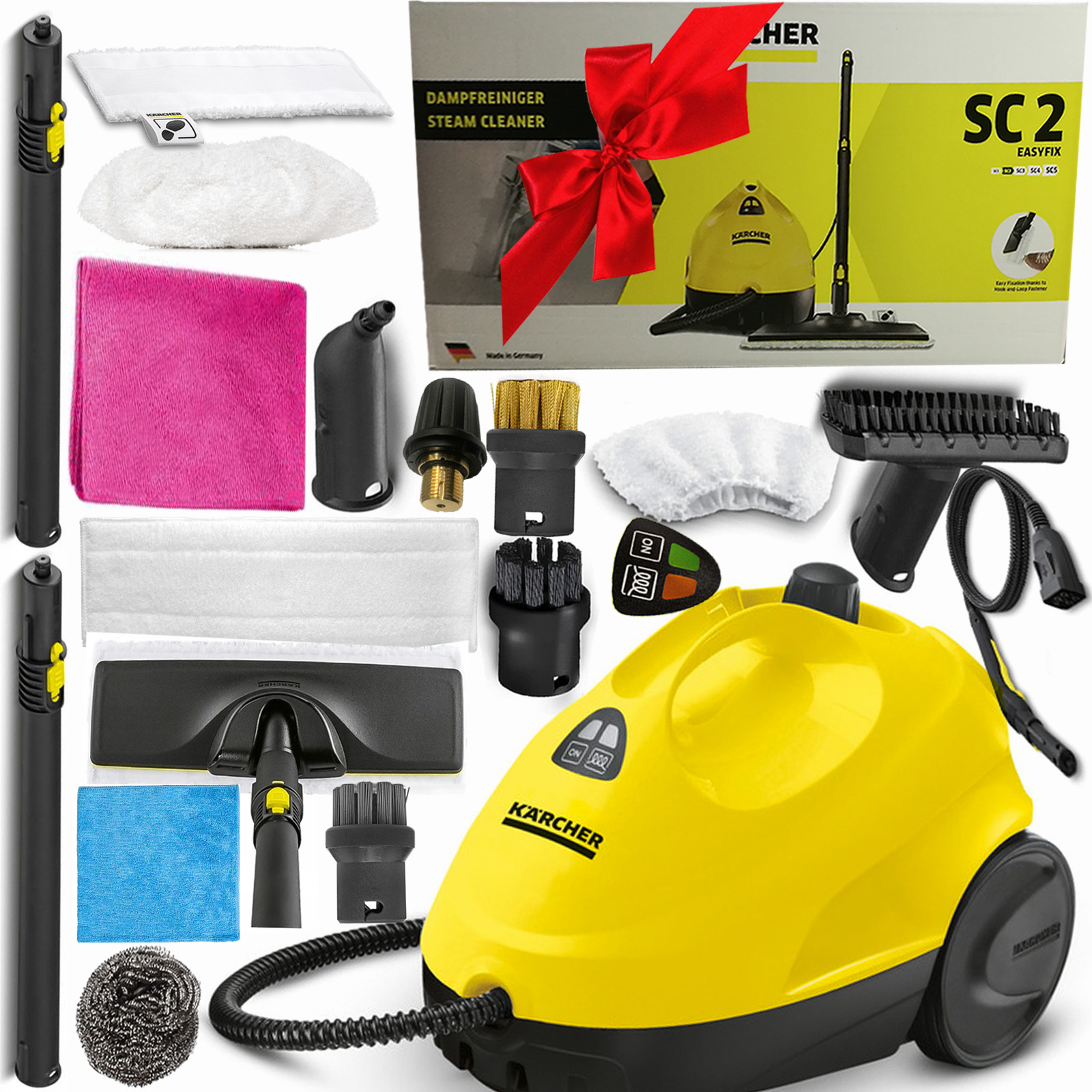 PAROWNICA SC2 KARCHER MOP PAROWY MYJKA 1500W FOX - 7673127201 ...
