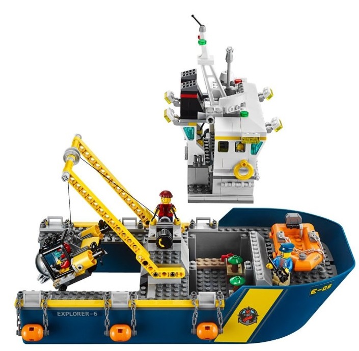 LEGO Set 60095-1 Deep Sea Exploration Vessel (2015 City), 56% OFF