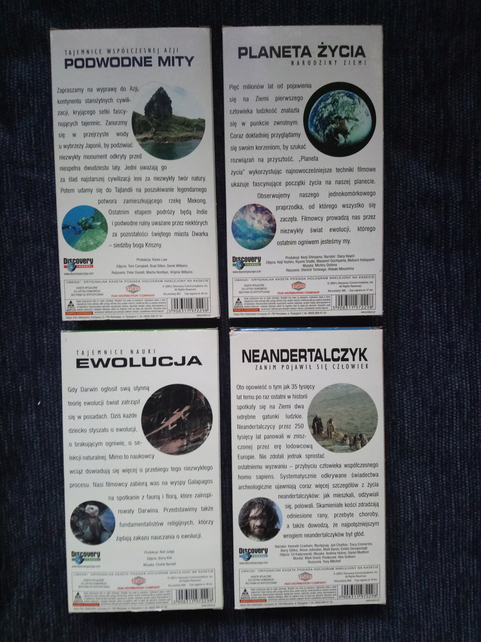 Discovery kaseta VHS - 7788545089 - oficjalne archiwum allegro