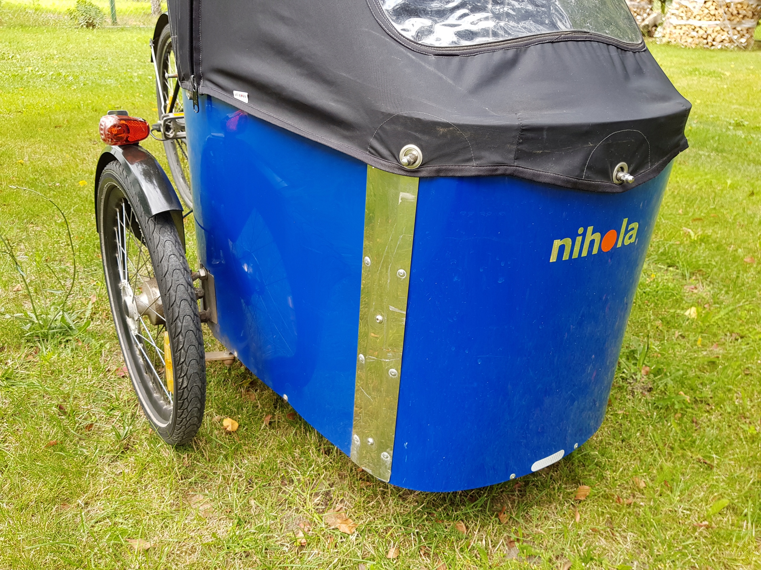 NIHOLA Riksza rowerowa towarowo - dziecięca ! - 7444947608 - oficjalne ...