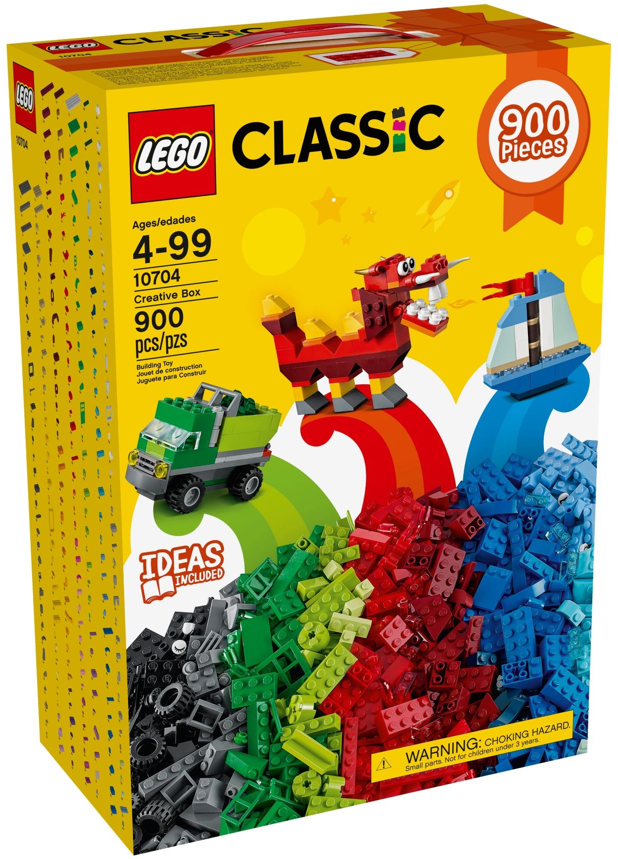 KLOCKI LEGO CLASSIC 10704 ZESTAW KREATYWNY - 6789429526 - oficjalne ...
