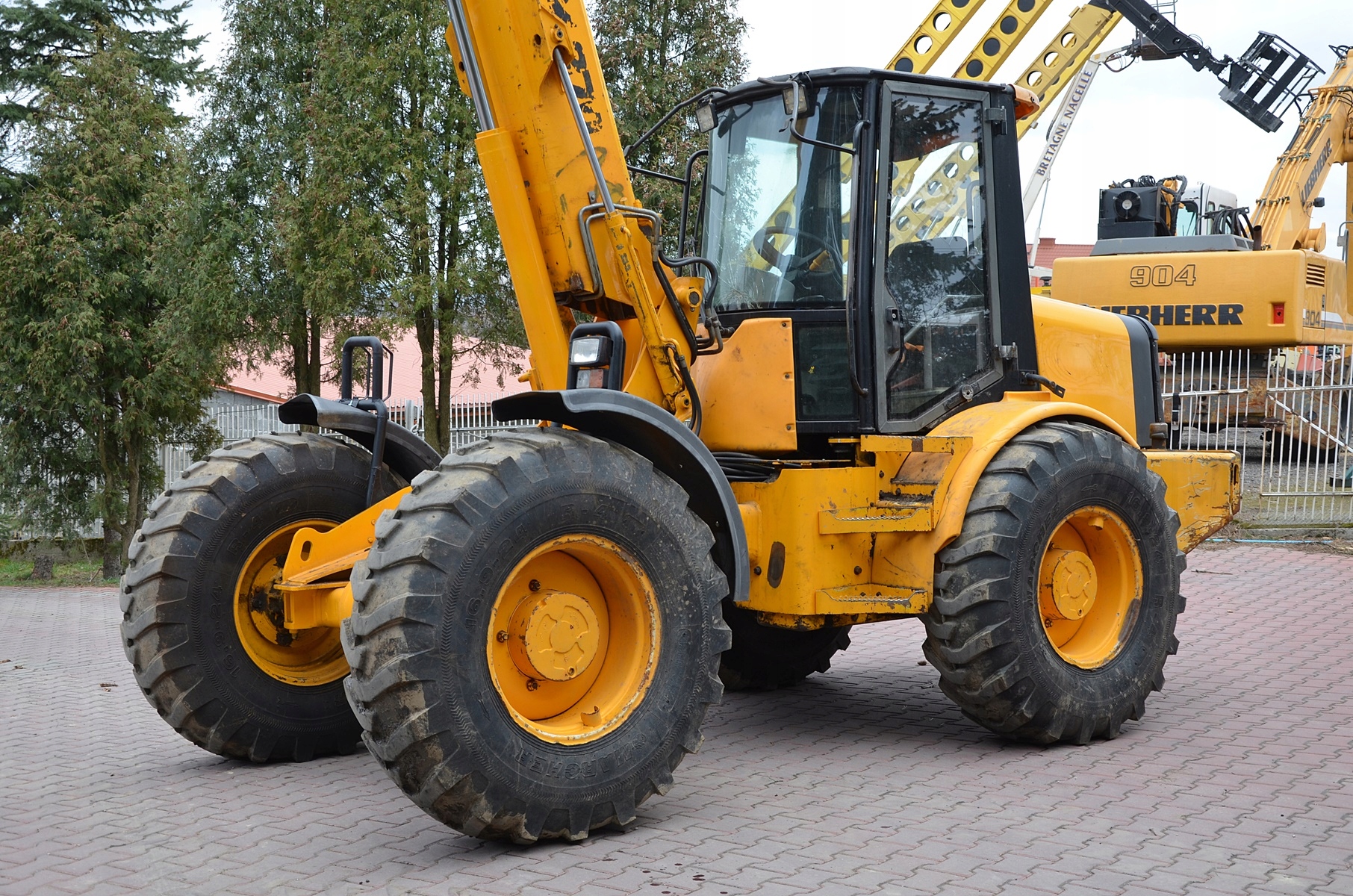 ŁADOWARKA TELESKOPOWA JCB TM 270 - 7911804296 - oficjalne archiwum allegro