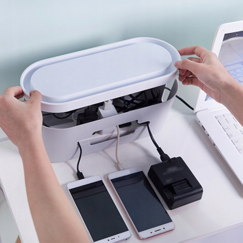 organizer pojemnik box na kable przewody - 7485809607 - oficjalne ...