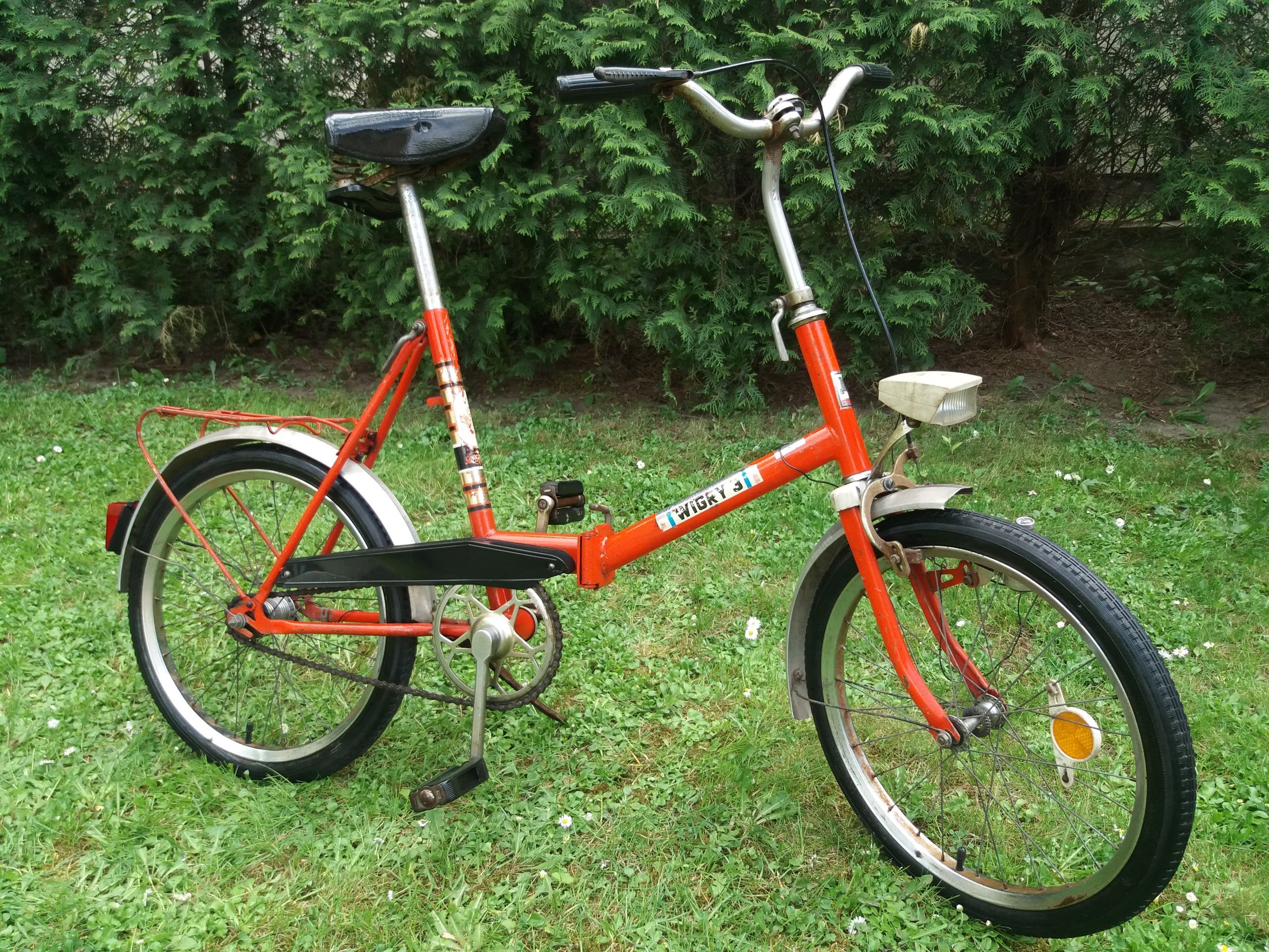 Rower Romet Wigry 3 składak PRL zzr Orginał 1984 r - 7327074209 ...