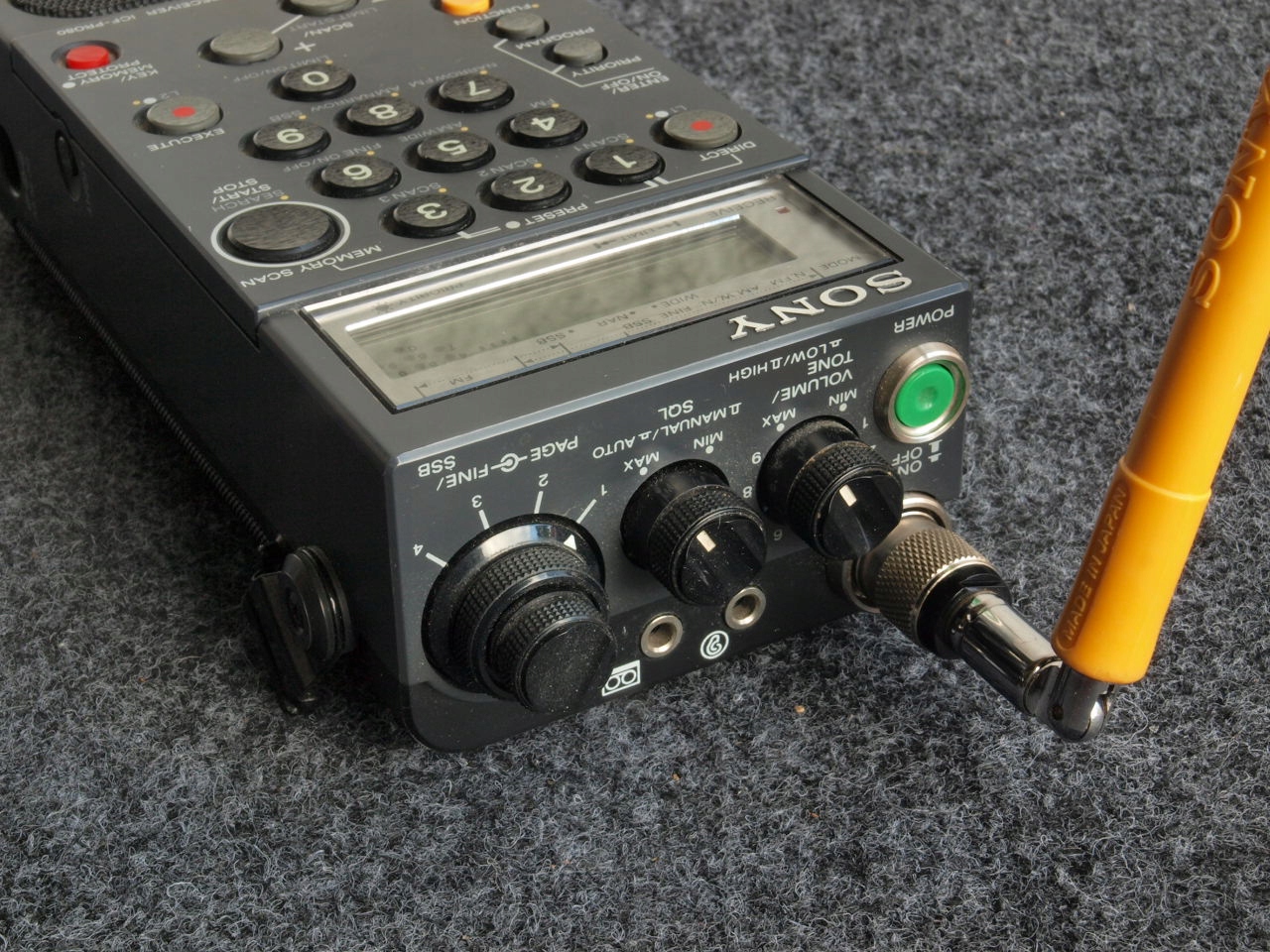 Radio globalne SONY HI SCAN ICF-PRO80 1987 rok - 7934538132 - oficjalne ...