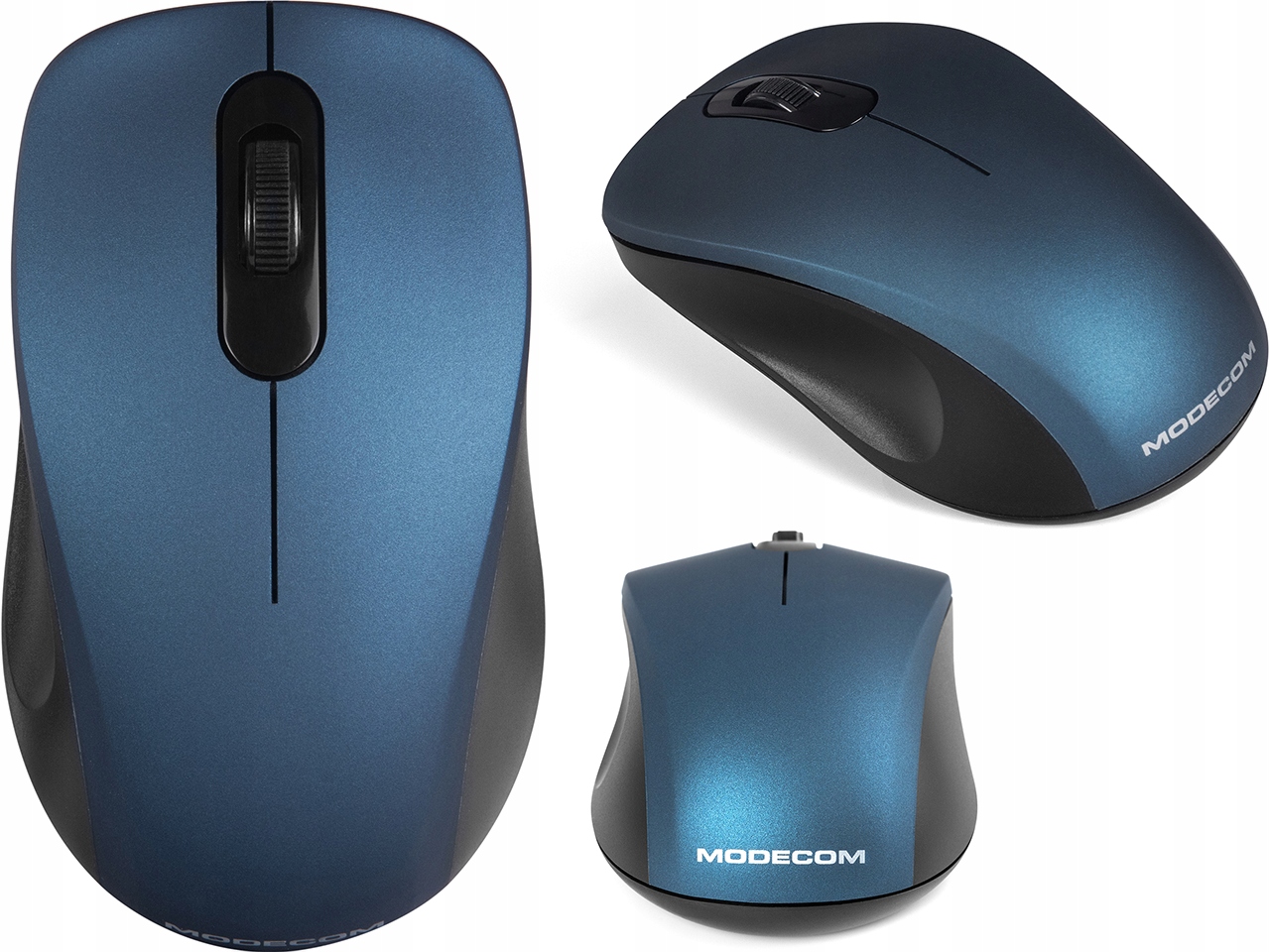 MYSZKA BEZPRZEWODOWA MODECOM WM10S BEZGŁOŚNY KLIK! - 7820899555 - oficjalne archiwum allegro