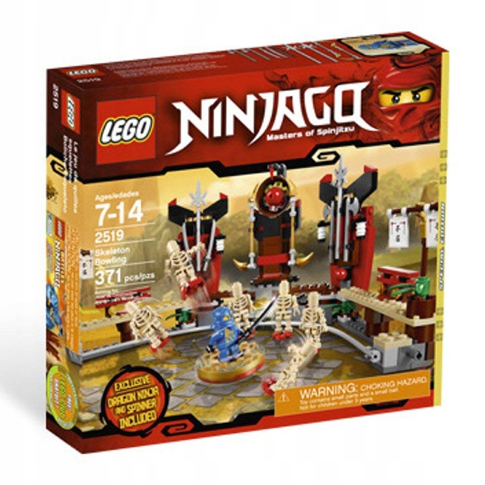 Używane Lego Ninjago 2519 Kręgle ze szkieletami - 7836692954 ...