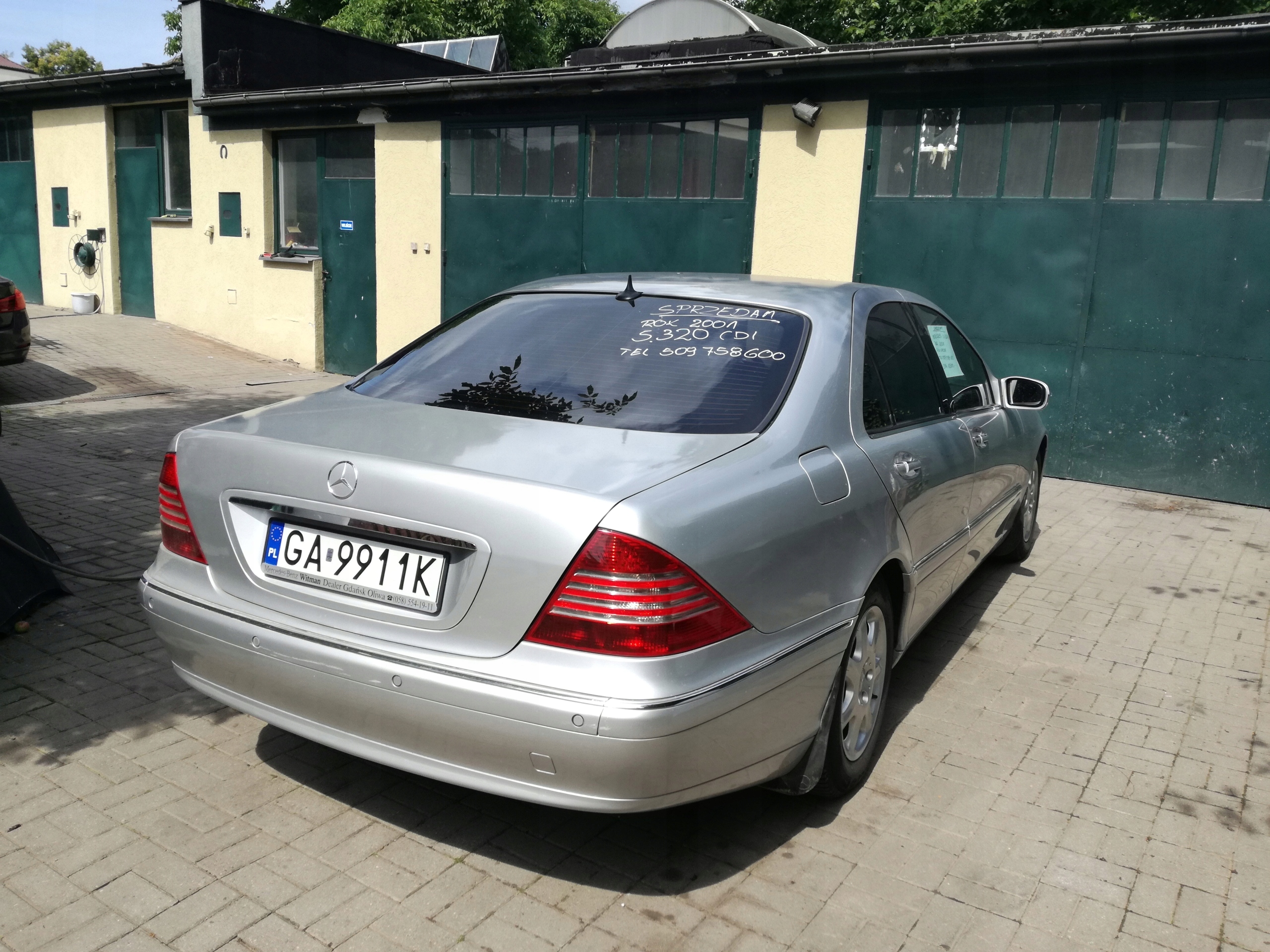 Mercedes S-320 CDI 2001 S-KLASA W220 - 7469052167 - oficjalne archiwum ...