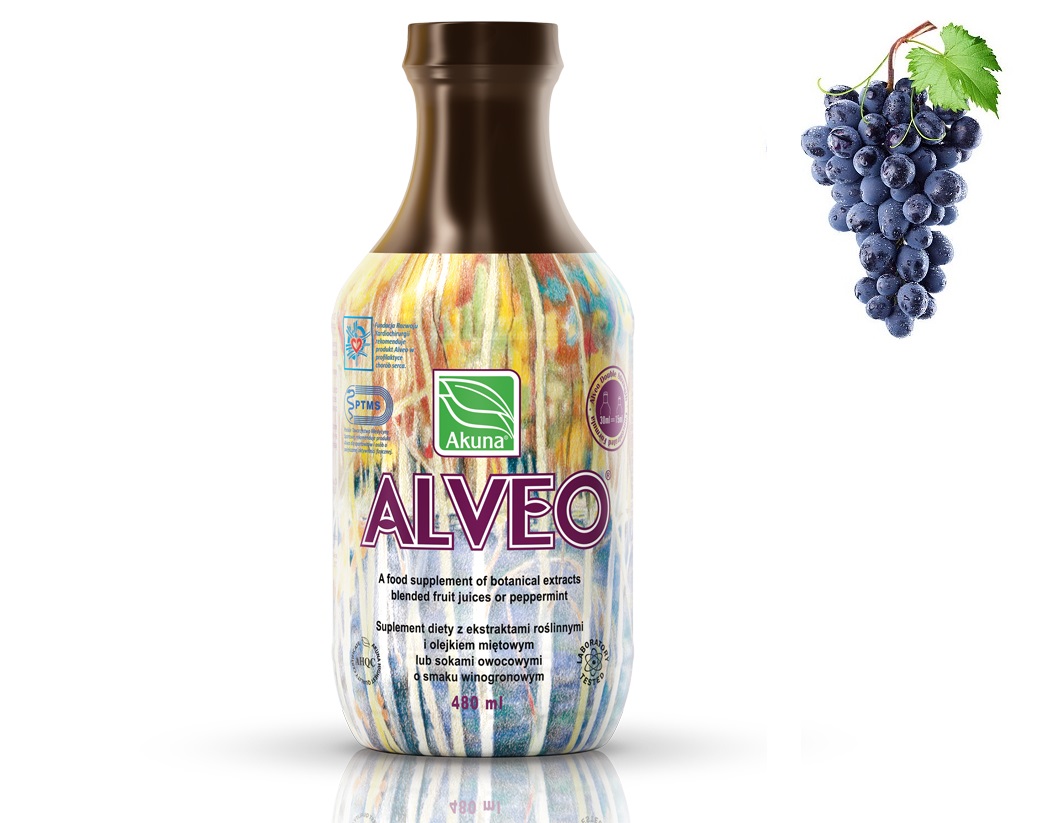 Akuna ALVEO Grape - SKONCENTROWANA MOC 2:1 480ml - 6880815301 - oficjalne archiwum allegro